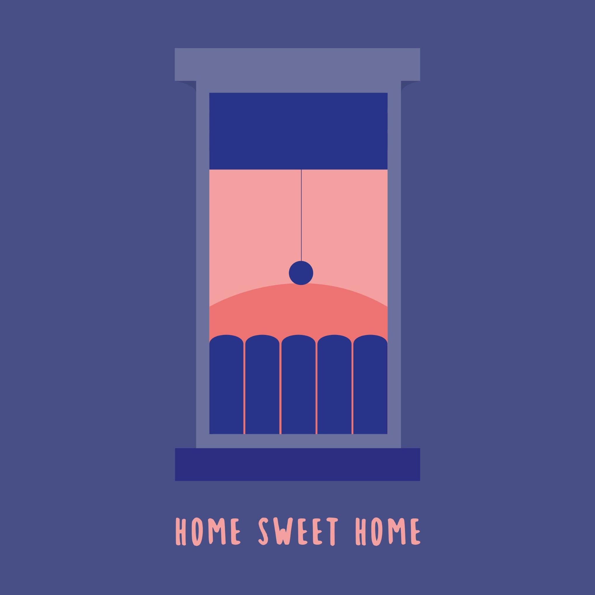 Home Sweet Home Window Confetti-exploding Greetings Card – Boomf