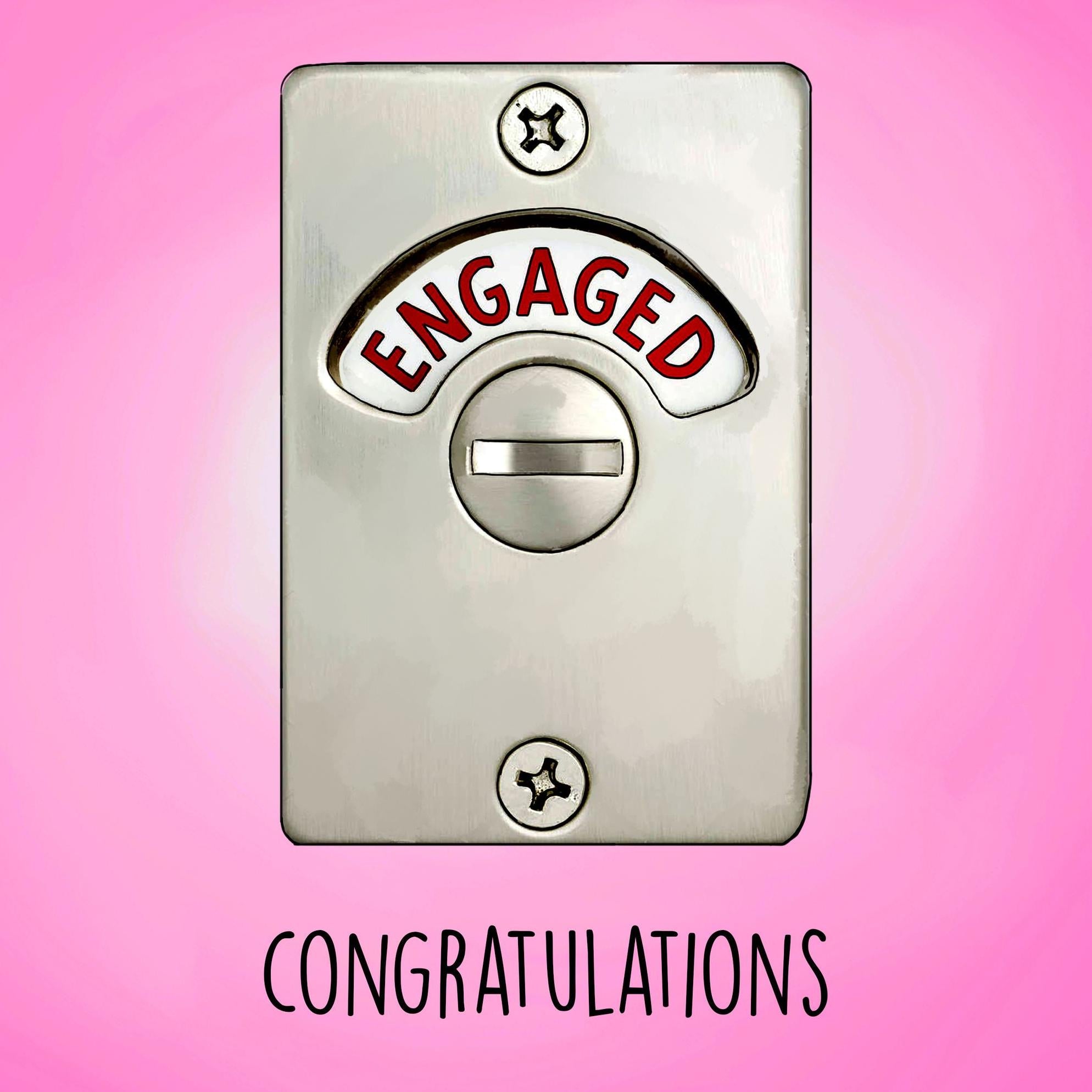 Engaged Congratulations Confetti-exploding Greetings Card – Boomf