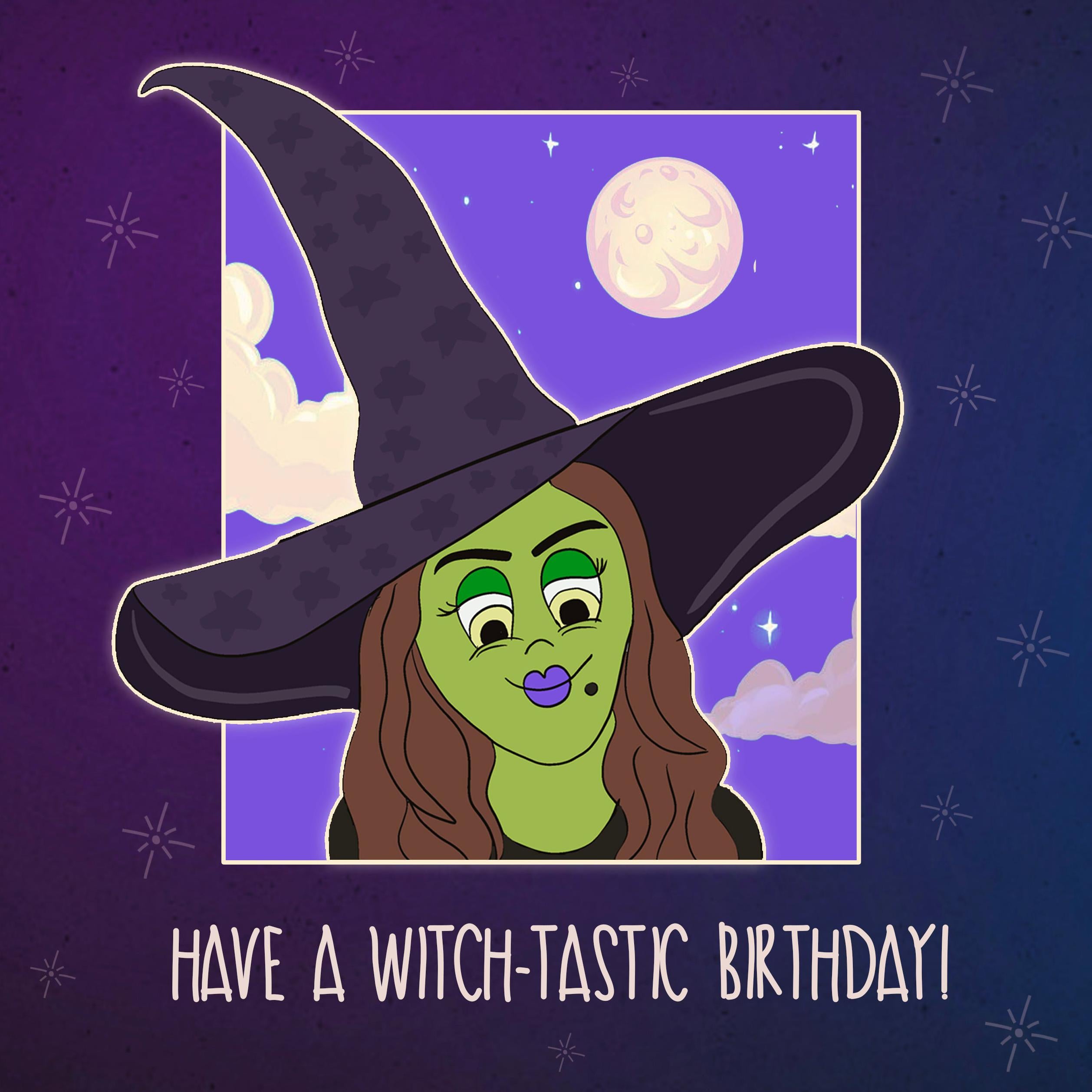 Have a Witch-Tastic Birthday Confetti-exploding Greetings Card – Boomf