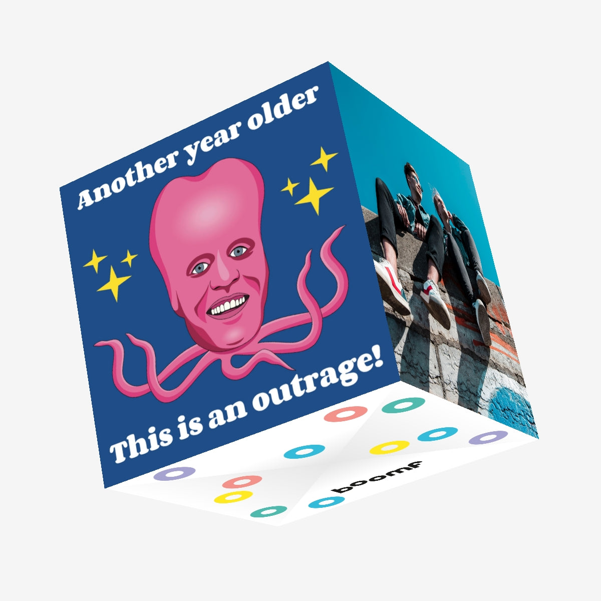 Tony Harrison Mighty Boosh This Is An Outrage Birthday Confetti-explod ...