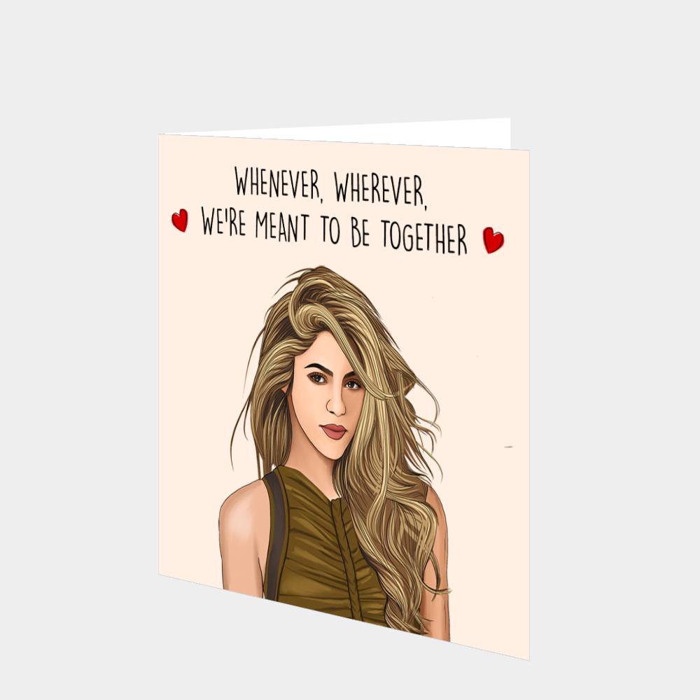 Shakira Shakira Card – Boomf