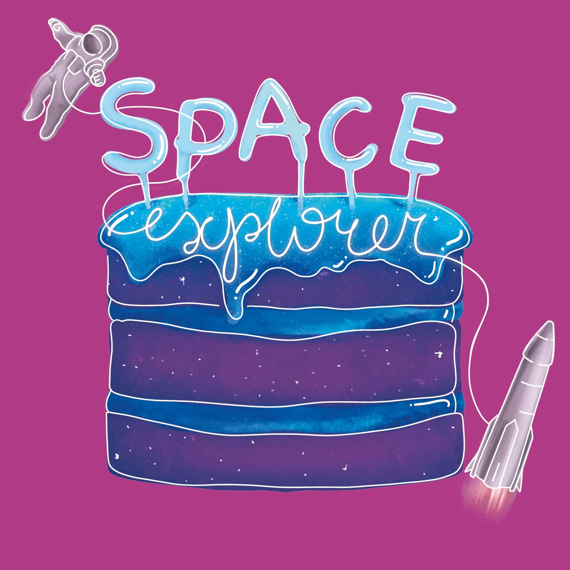 Space Explorer Card – Boomf
