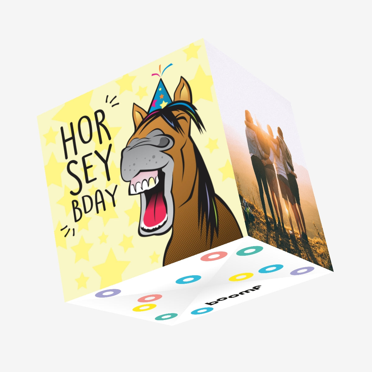 Funny Horsey Birthday Confetti-exploding Greetings Card – Boomf