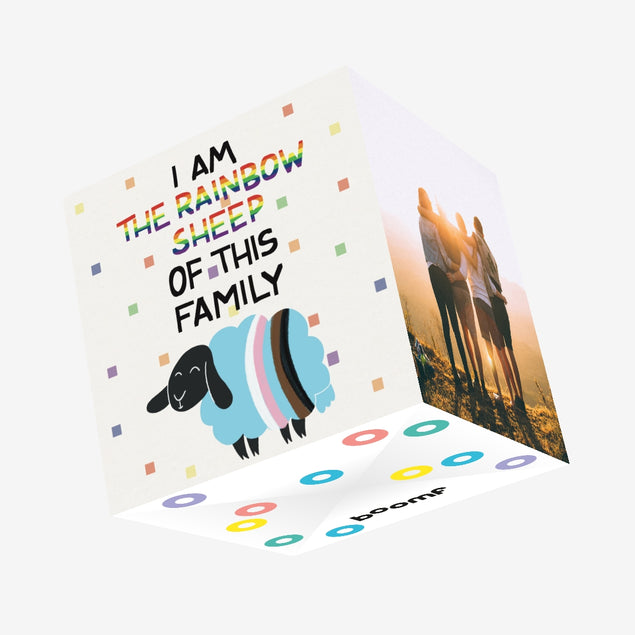 The Rainbow Sheep Confetti-exploding Greetings Card – Boomf