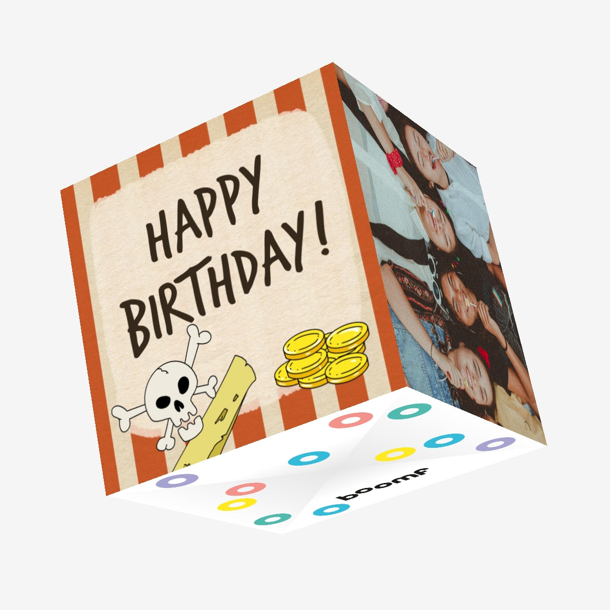 Happy Birthday Pirate Confetti-exploding Greetings Card – Boomf