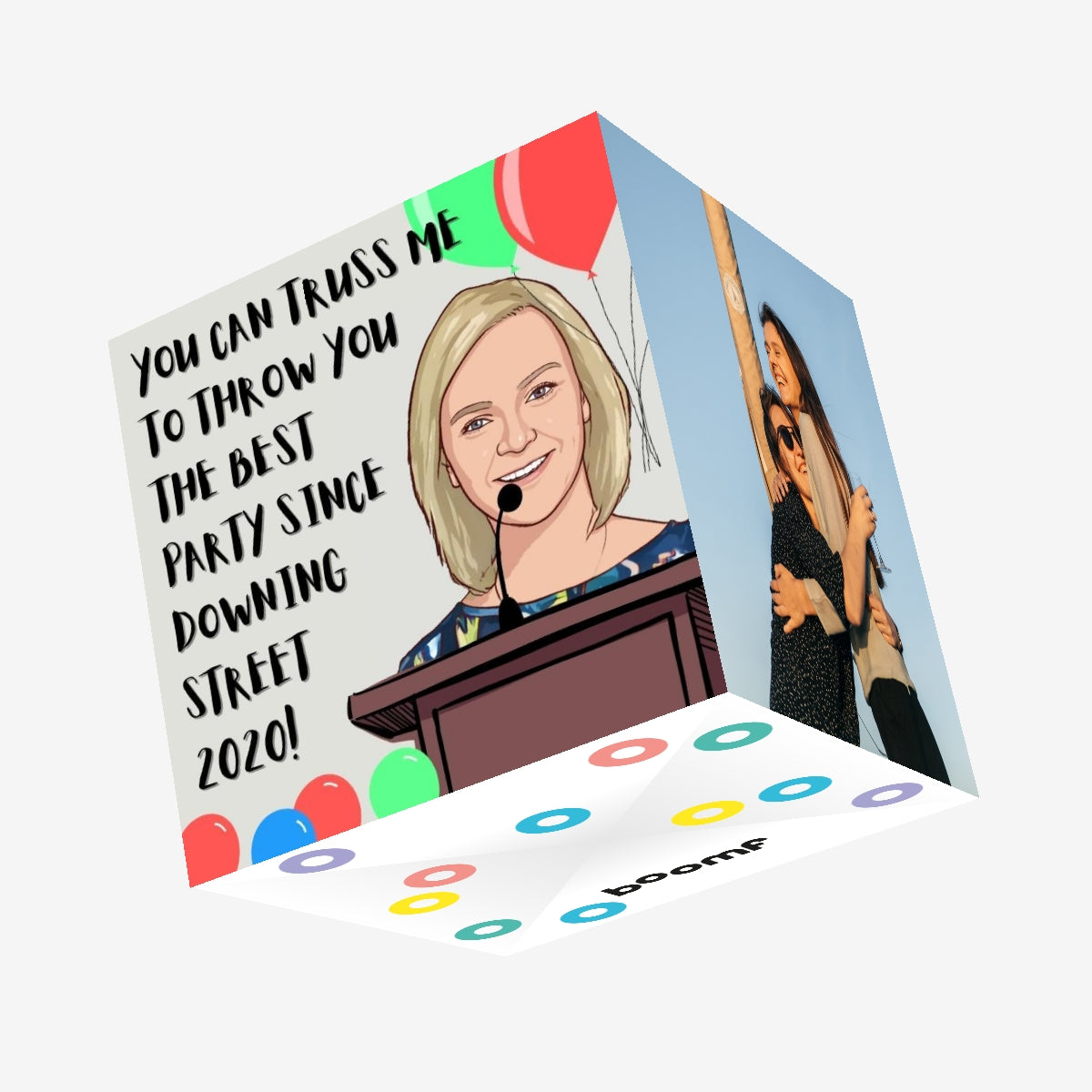 Liz Truss Birthday Confetti-exploding Greetings Card – Boomf
