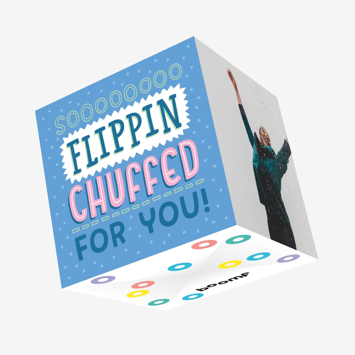 Chuffed For You Confetti-exploding Greetings Card – Boomf