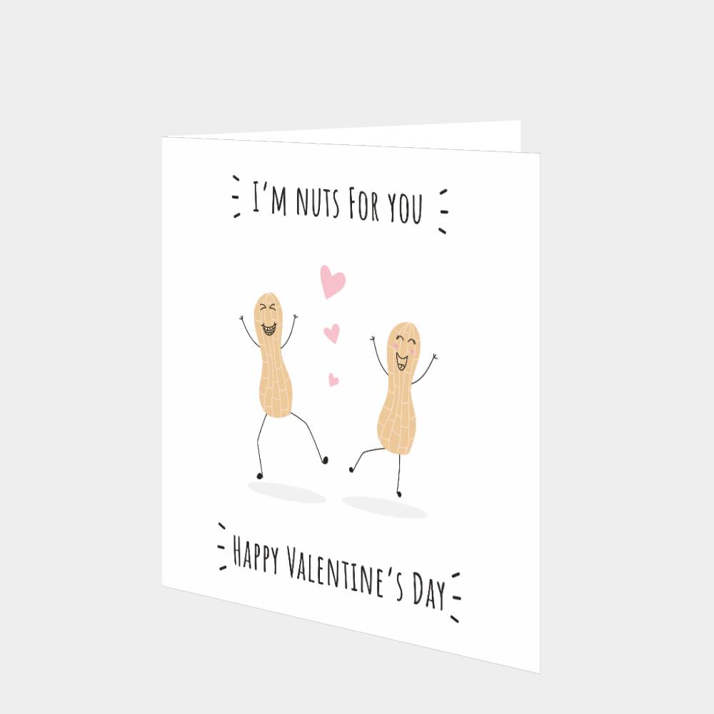 Nuts For You Card – Boomf