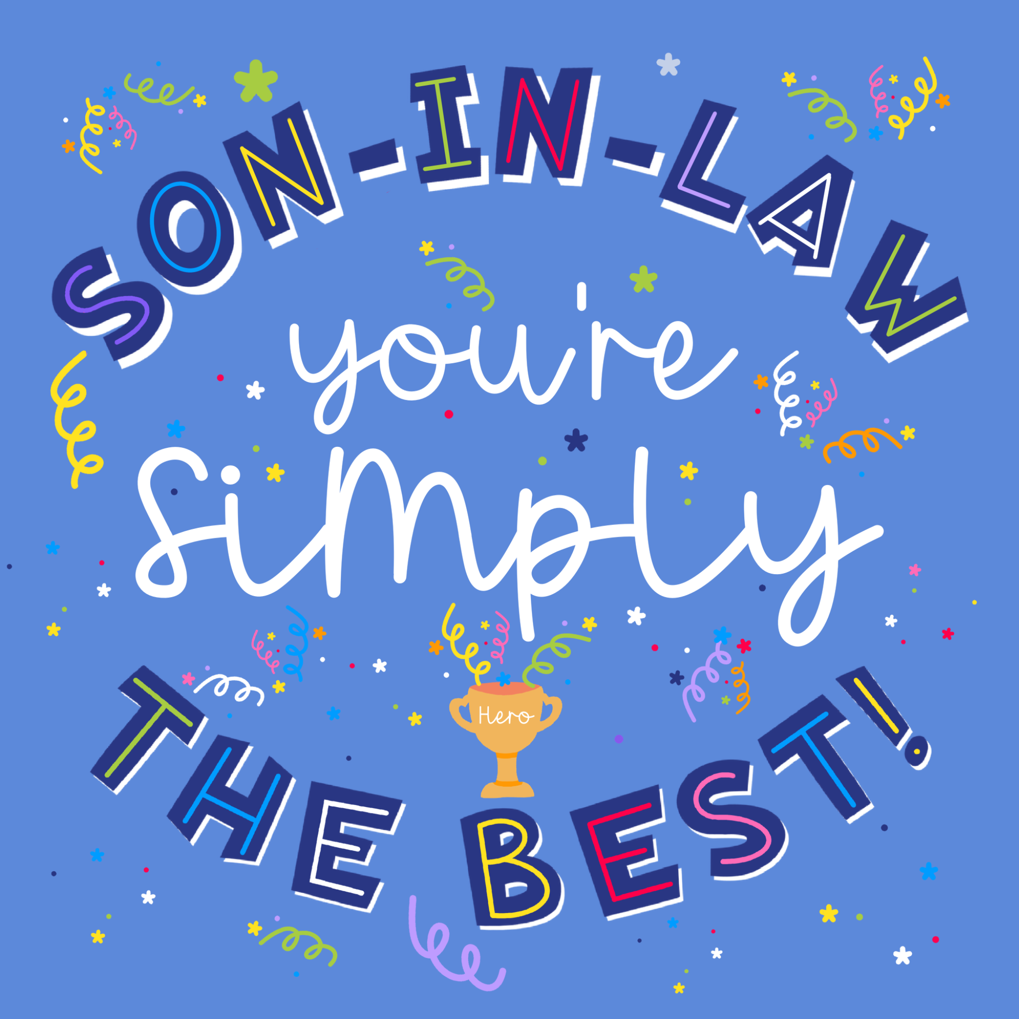 Son-In-Law You?re Simply The Best Card – Boomf