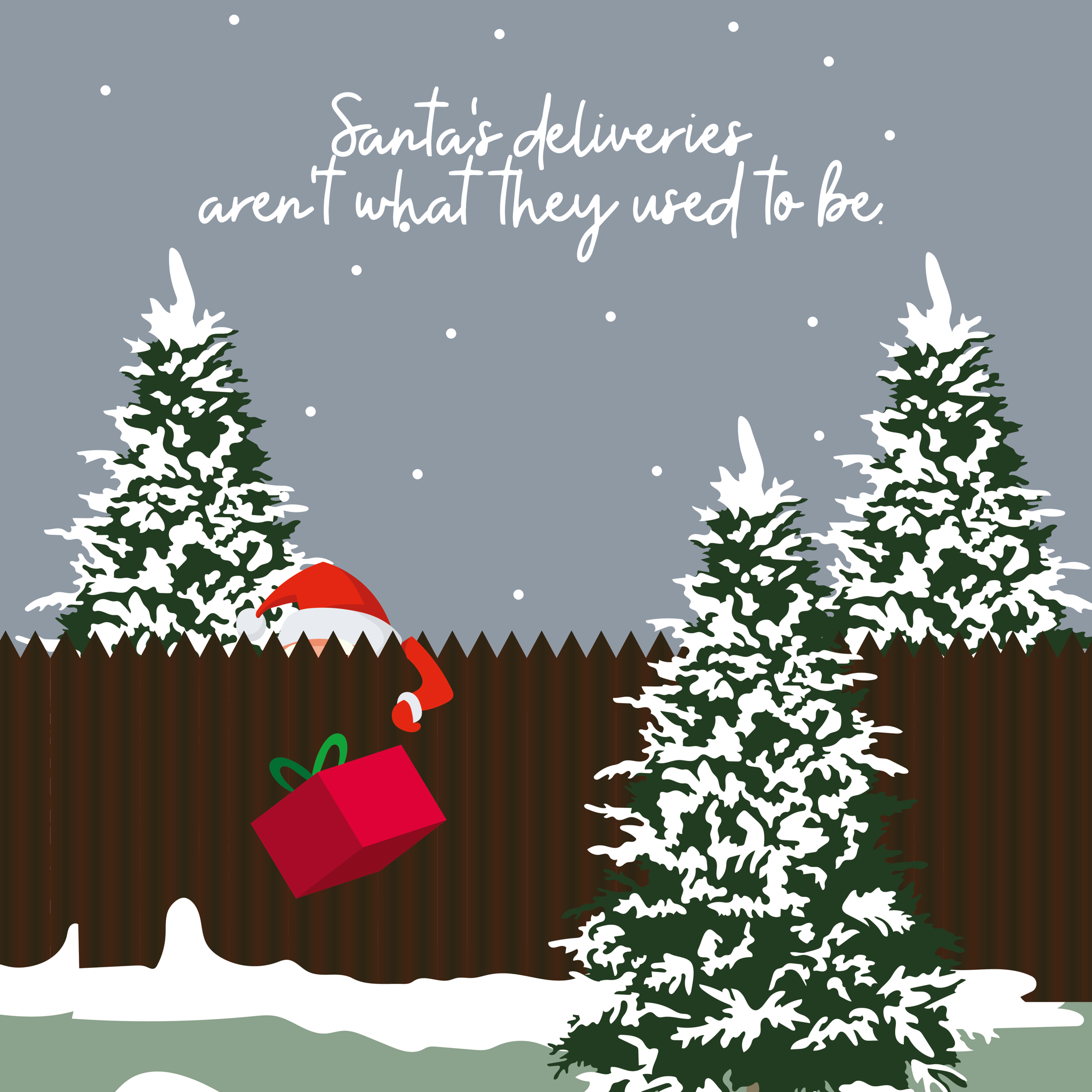 Santa's Deliveries Christmas Card – Boomf