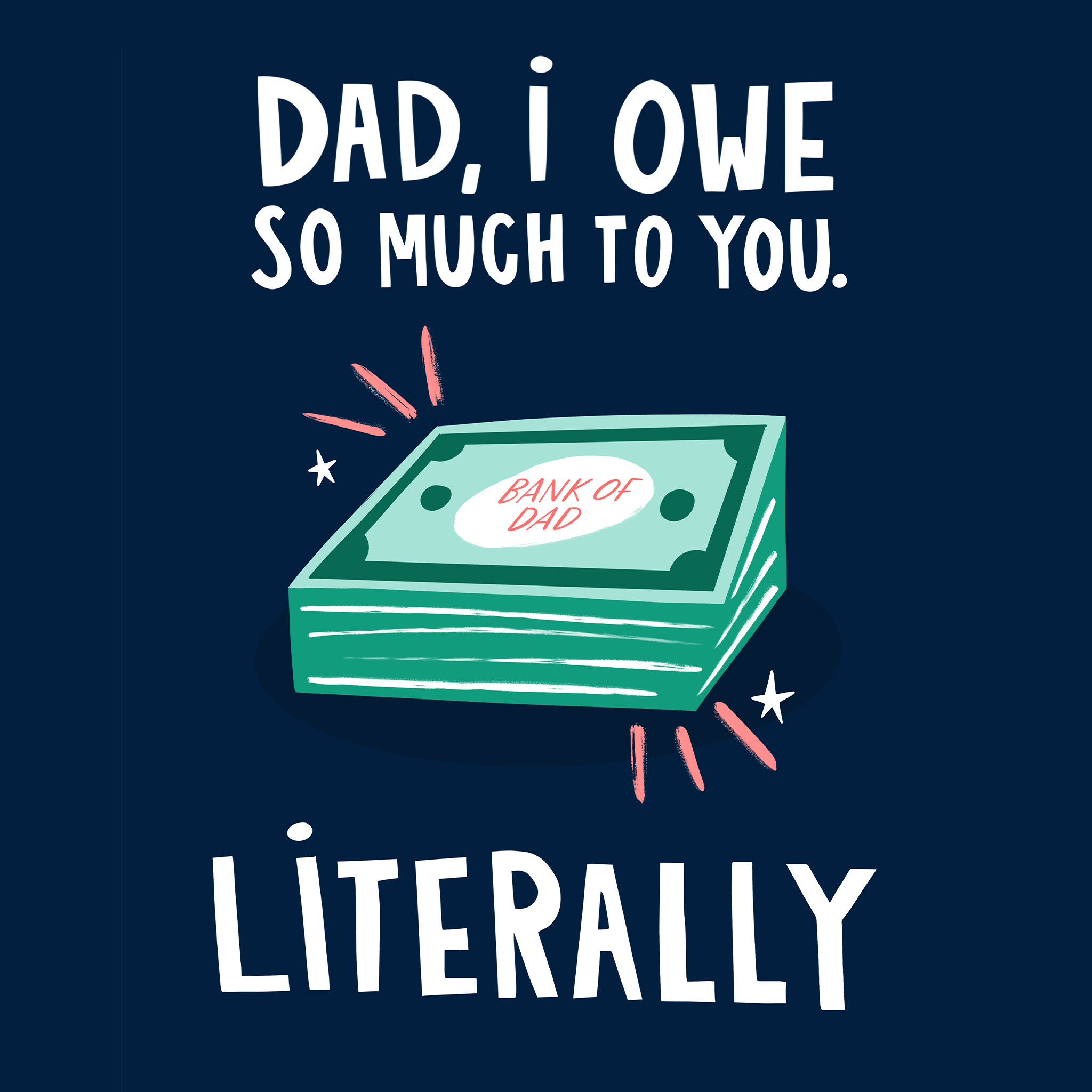 Bank Of Dad Father’s Day Card – Boomf