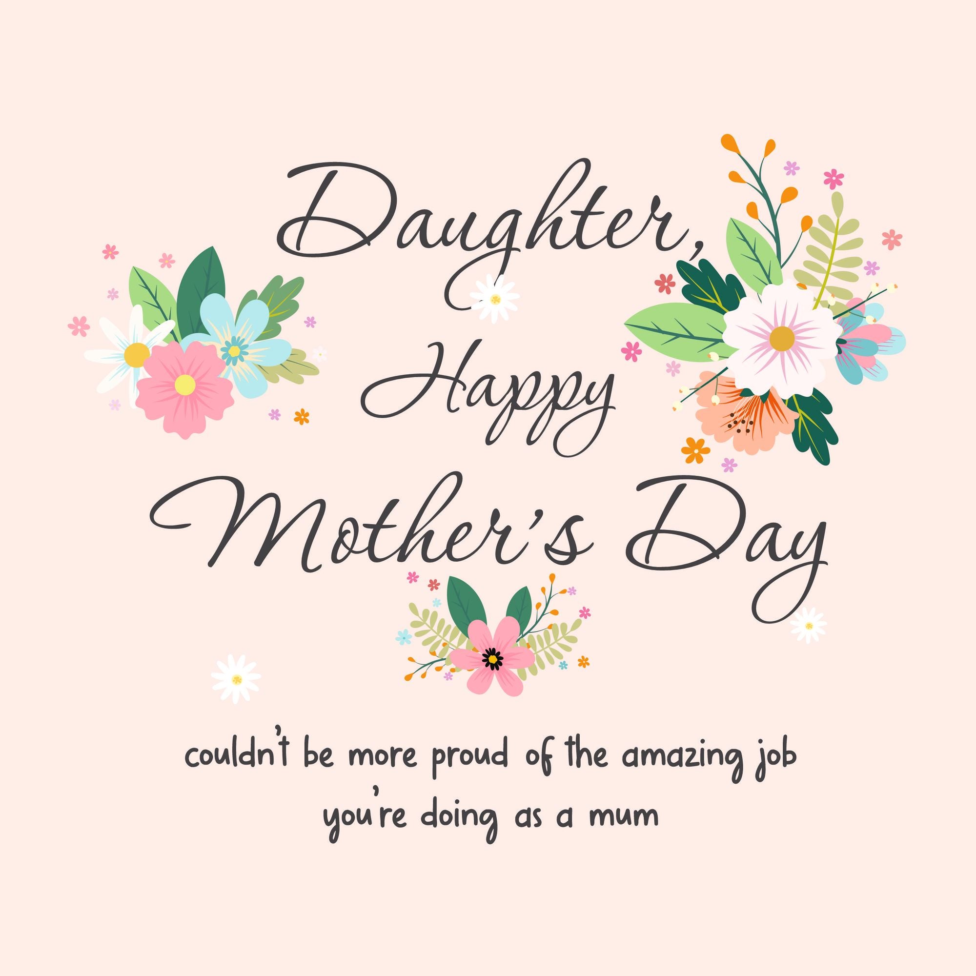 You're Doing As A Mum Bomb 3D Cube Card – Boomf