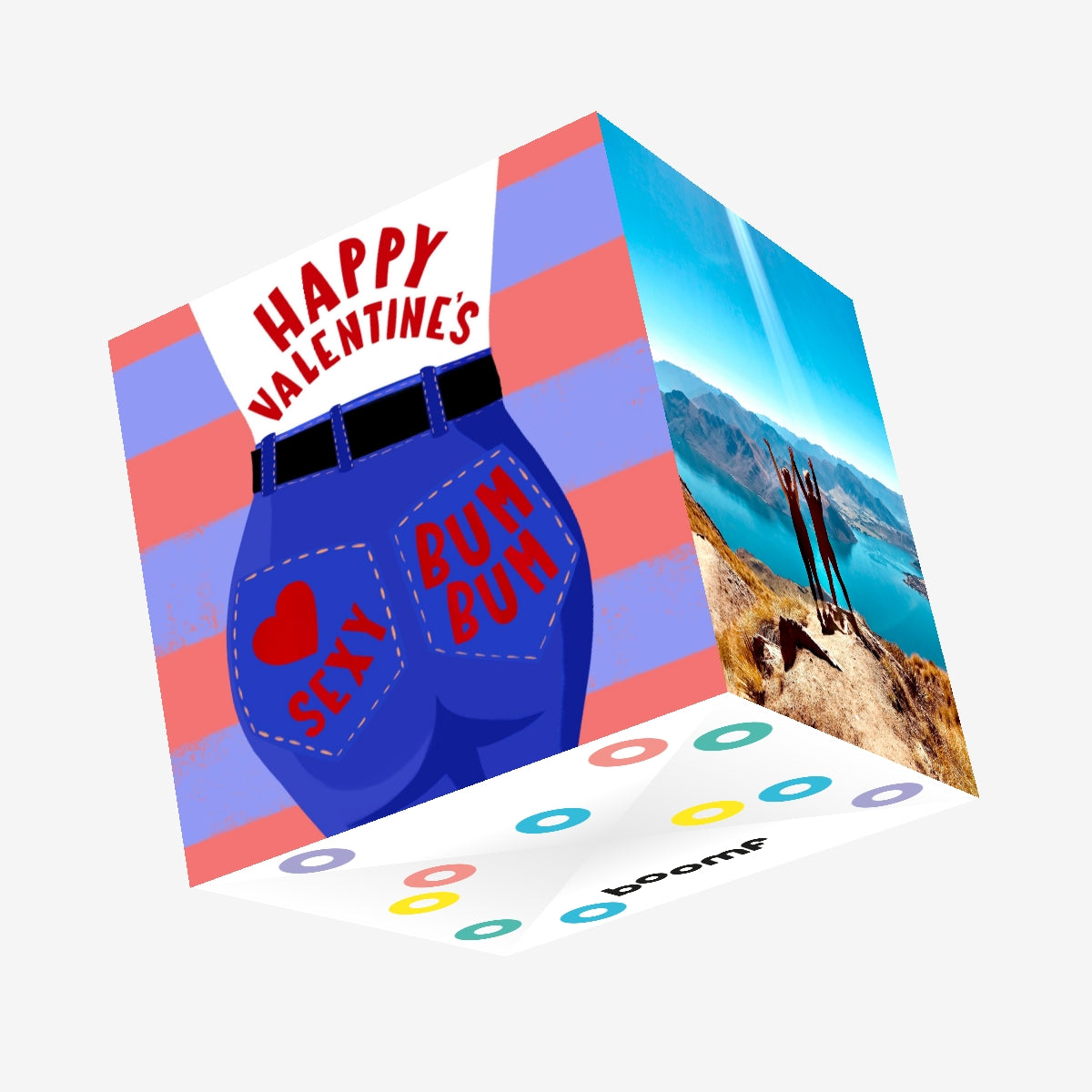 Sexy Bum Bum Confetti-exploding Greetings Card – Boomf