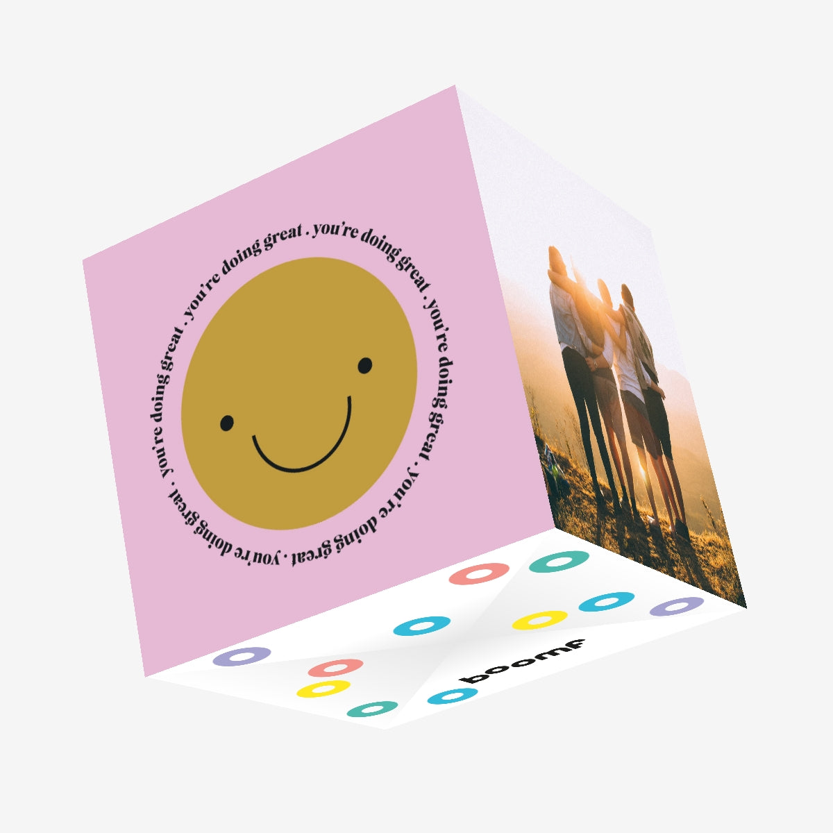 You're Doing Great Confetti-exploding Greetings Card – Boomf