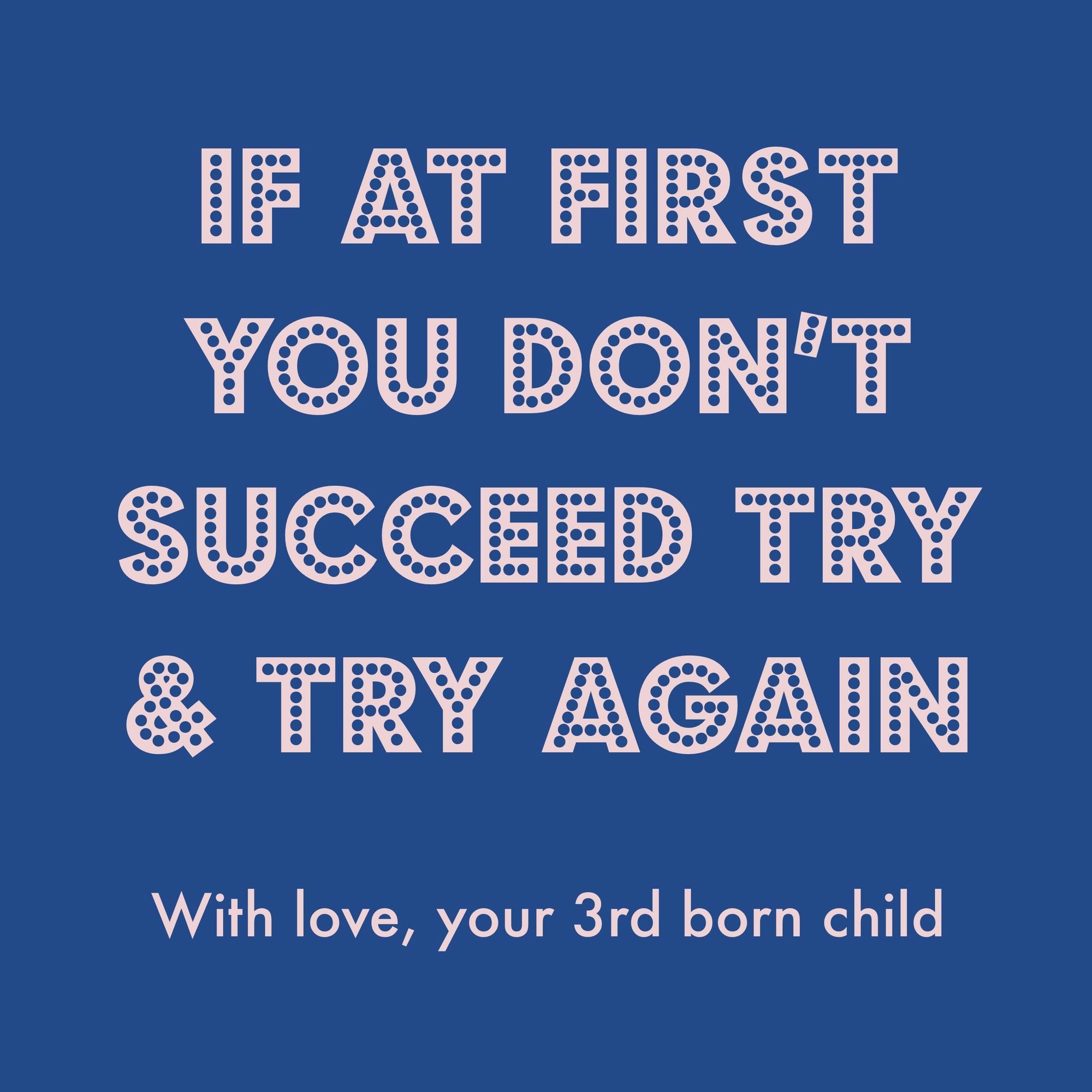 3rd Born Child - Blue Card – Boomf