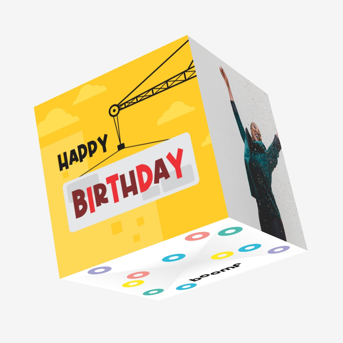 Happy Birthday Crane Confetti-exploding Greetings Card – Boomf
