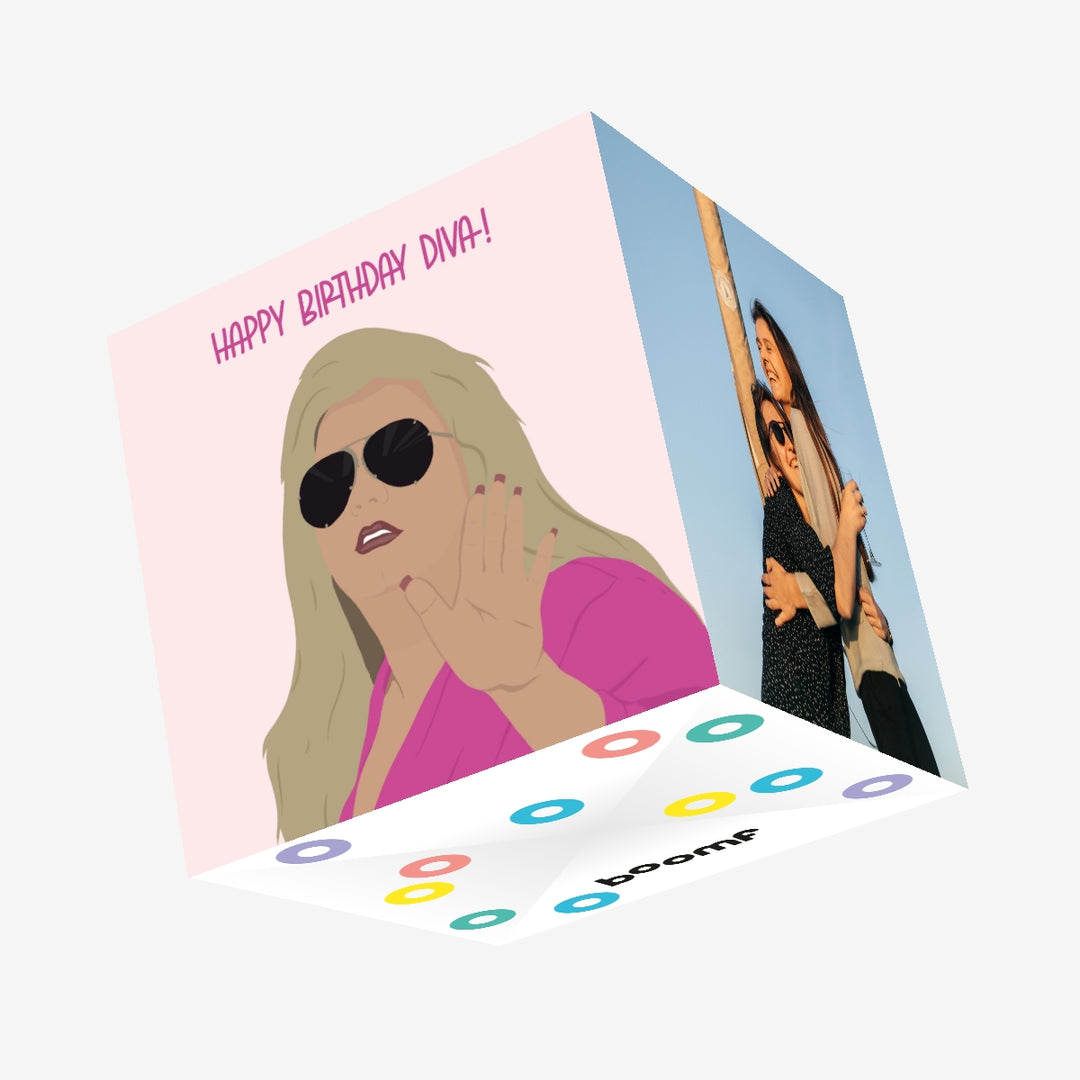 Celebrity 3D Cube Cards | Boomf