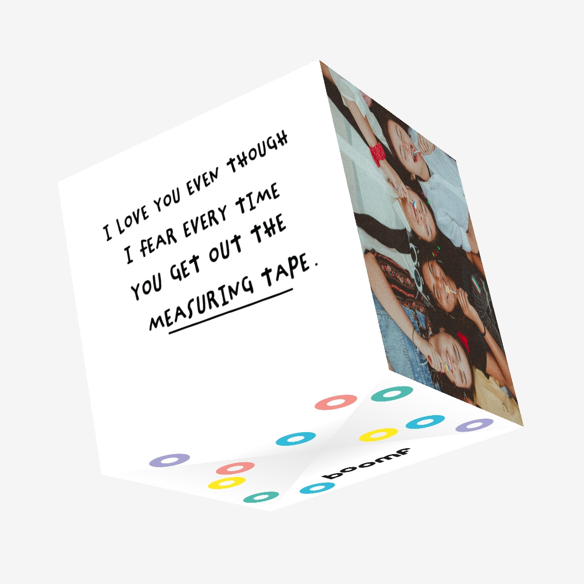 Measuring Tape Confetti-exploding Greetings Card – Boomf