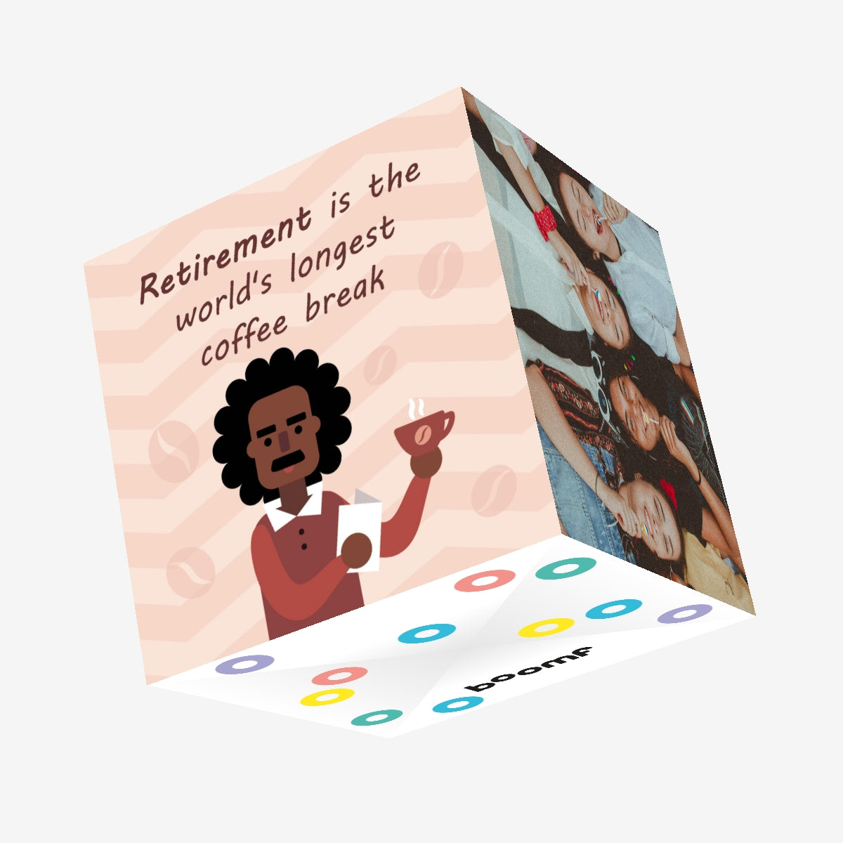 Retirement Is The World's Longest Coffee Break Confetti-exploding Gree ...
