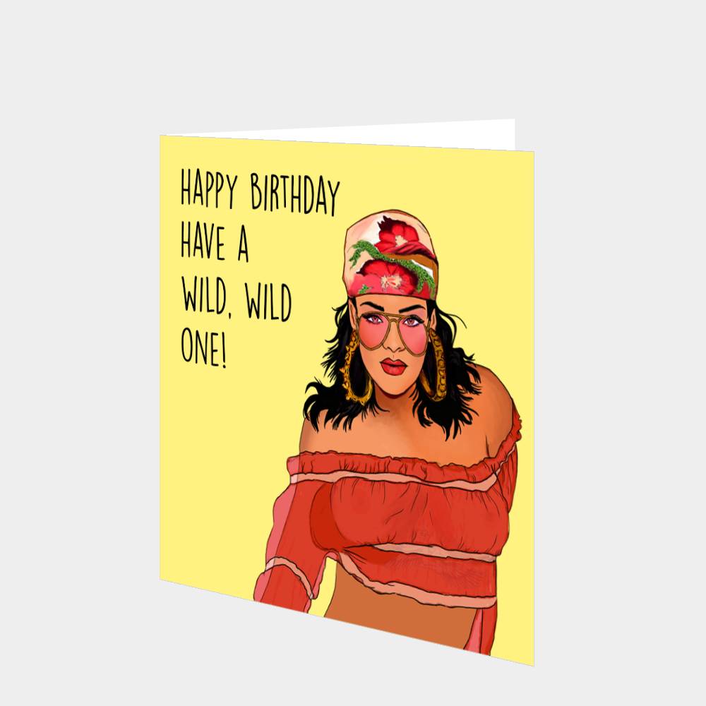 Have A Wild Wild One Card – Boomf