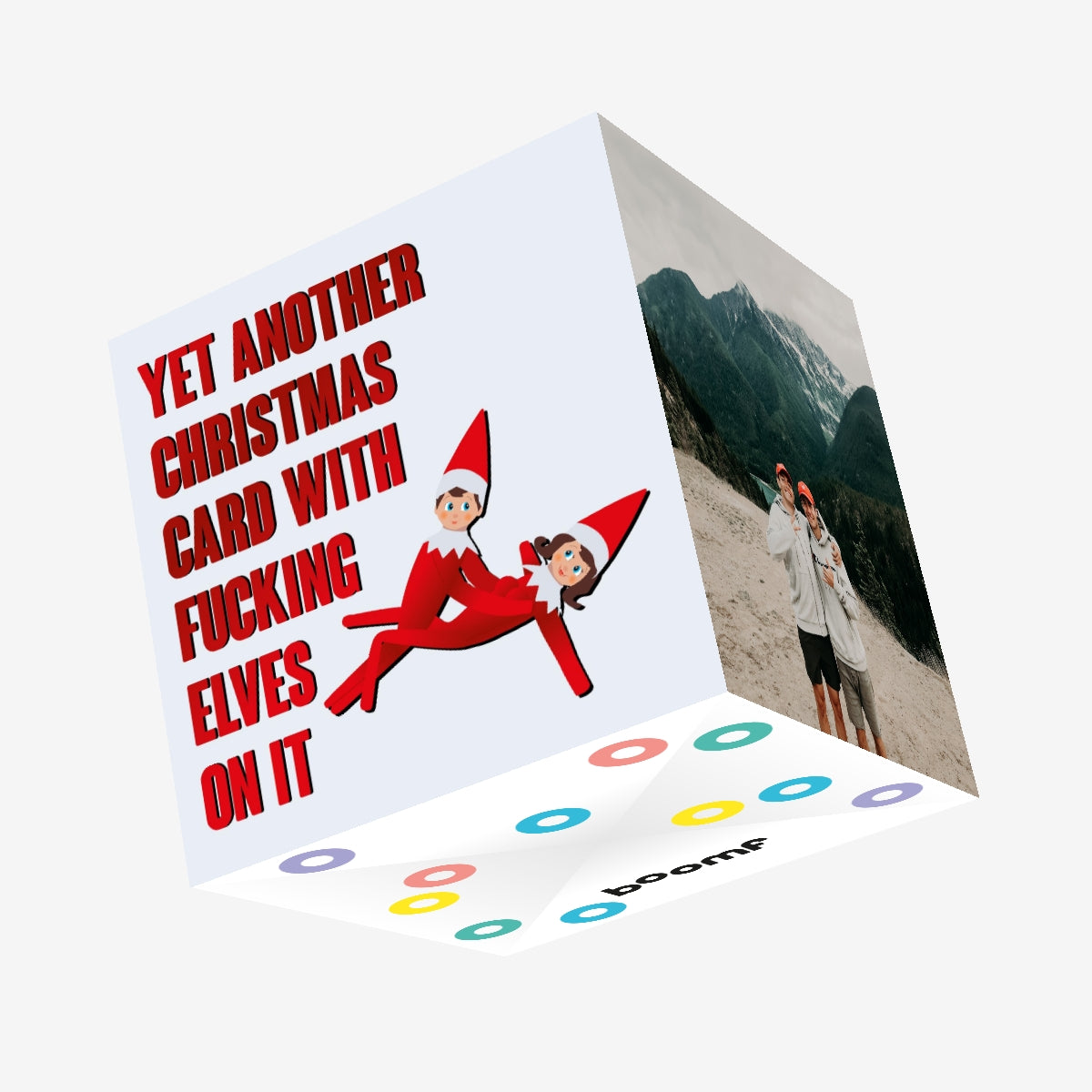 F**king Elves Christmas Confetti-exploding Greetings Card – Boomf