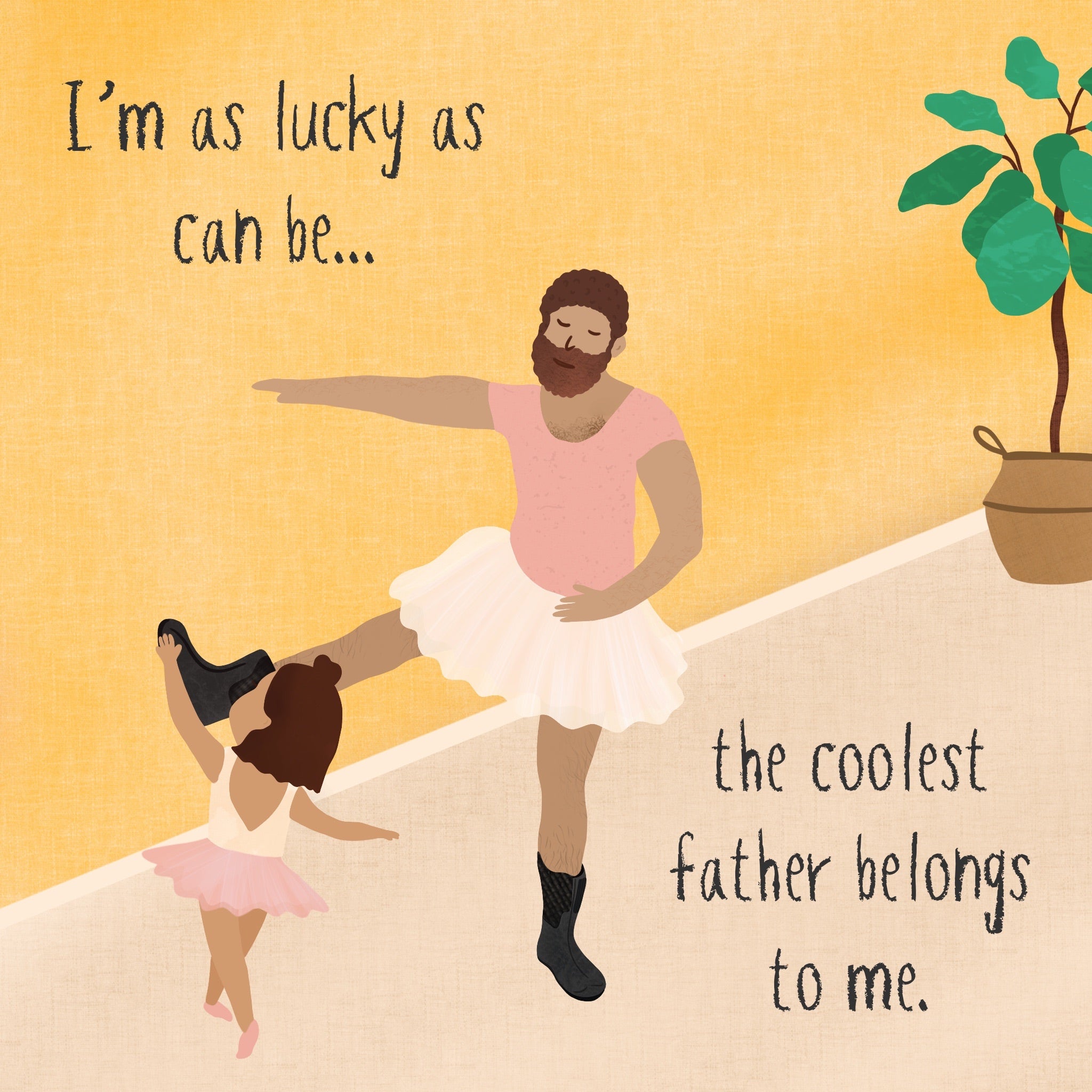 Ballet Dad Card – Boomf