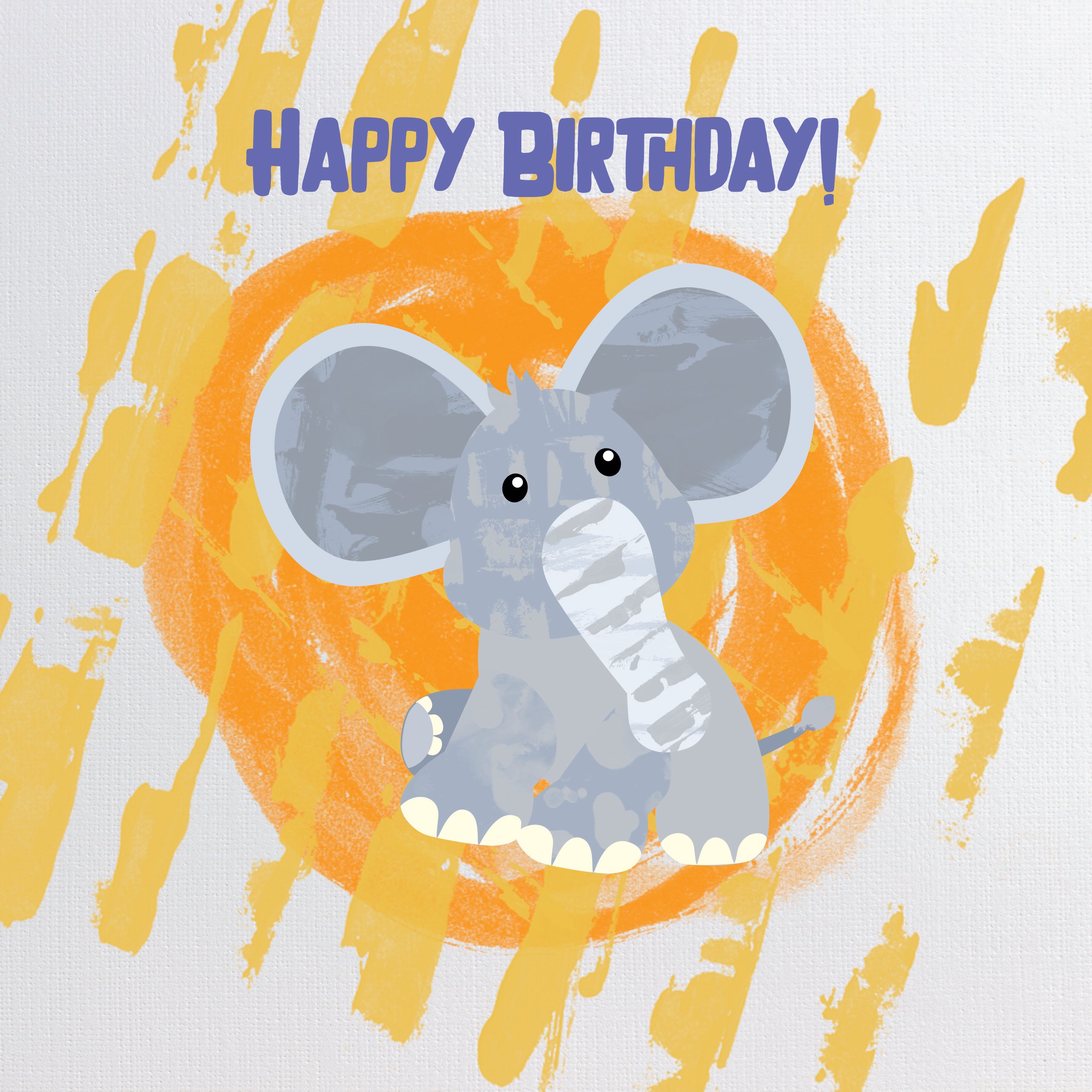 Lovely Elephant Happy Birthday | Boomf