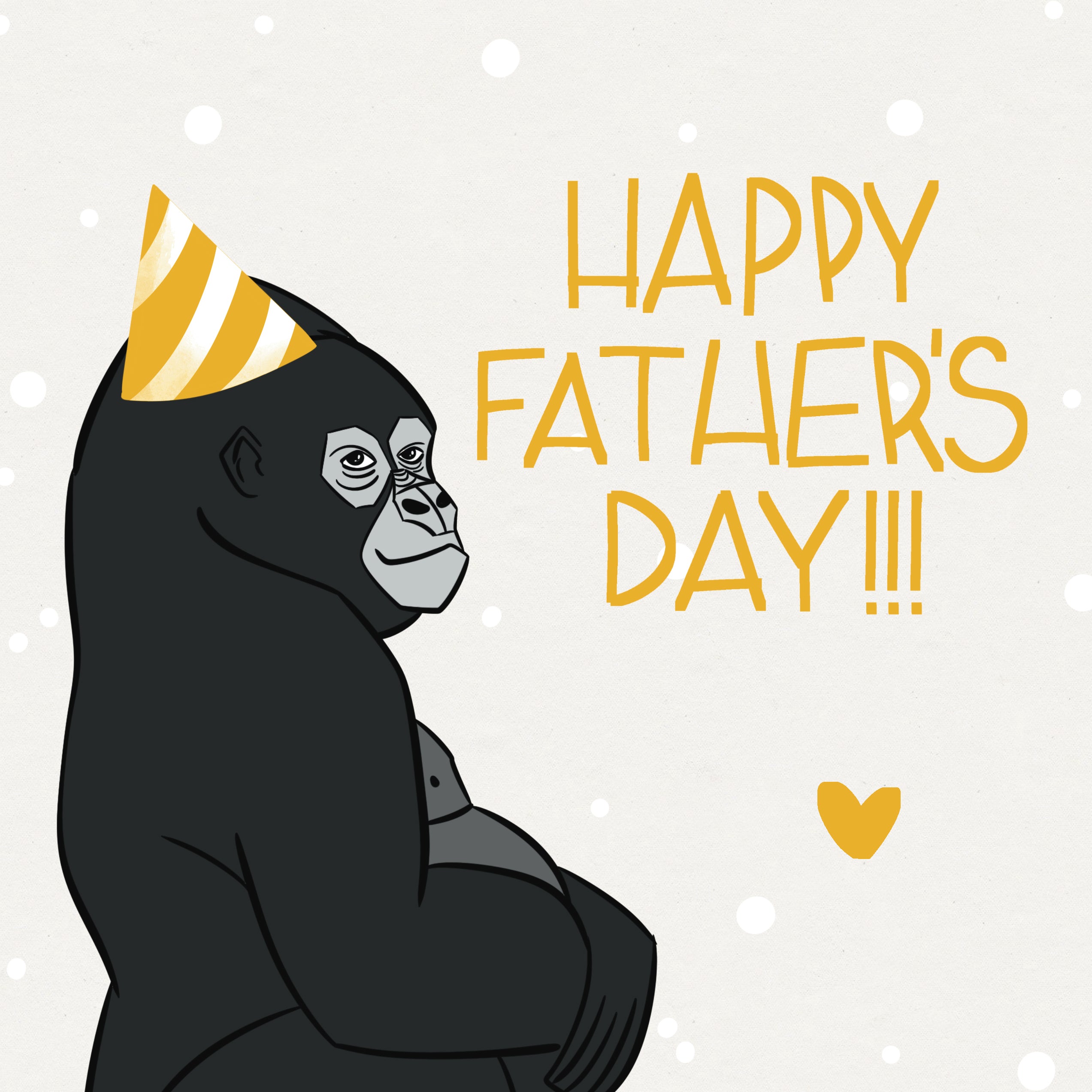 Happy Father's Day Gorilla – Boomf