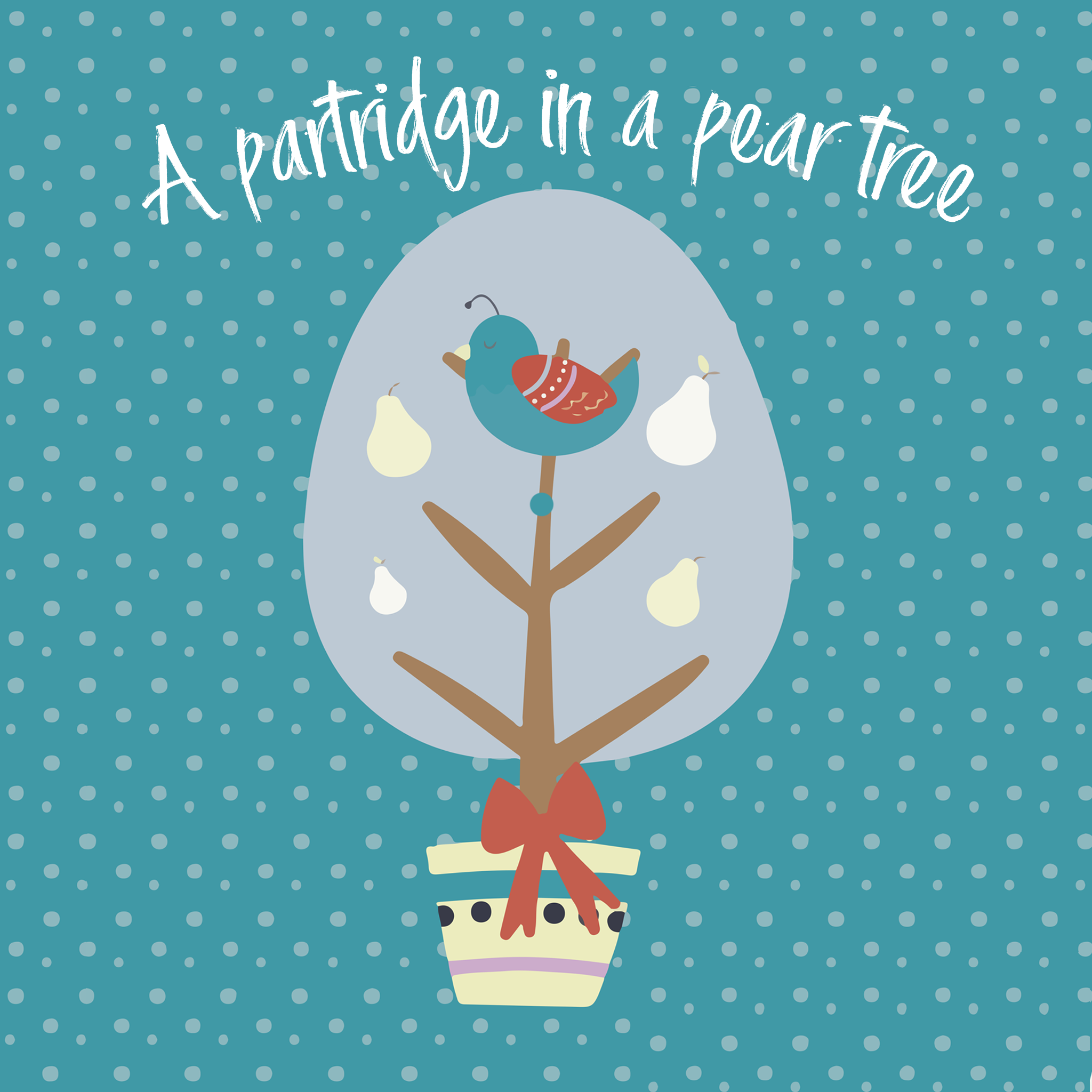 Partridge In A Pear Tree Christmas Card – Boomf