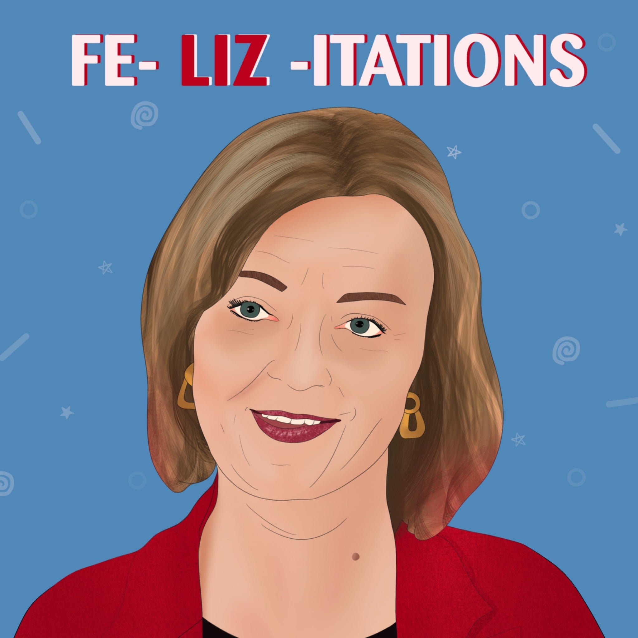 Congratulations Felicitations Lizz Truss Card – Boomf