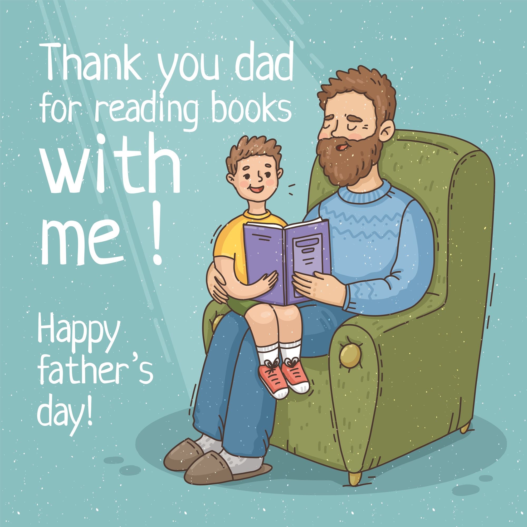 Reading Books With Me Card – Boomf