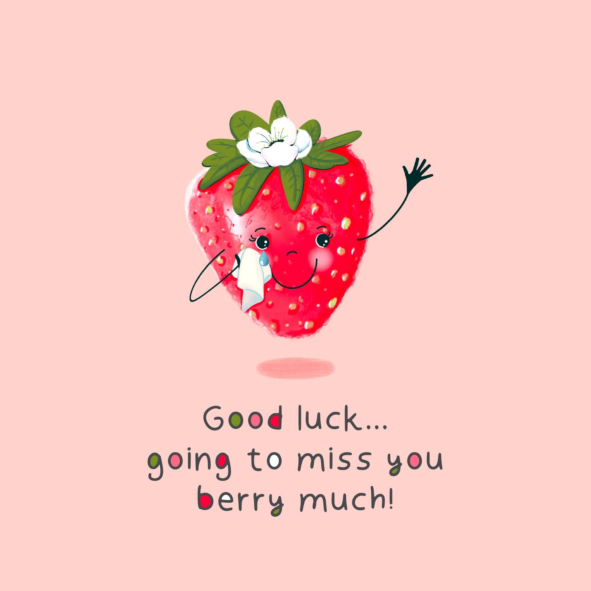 Going To Miss You Berry Much Card Boomf Going To Miss You Berry Much Card Boomf