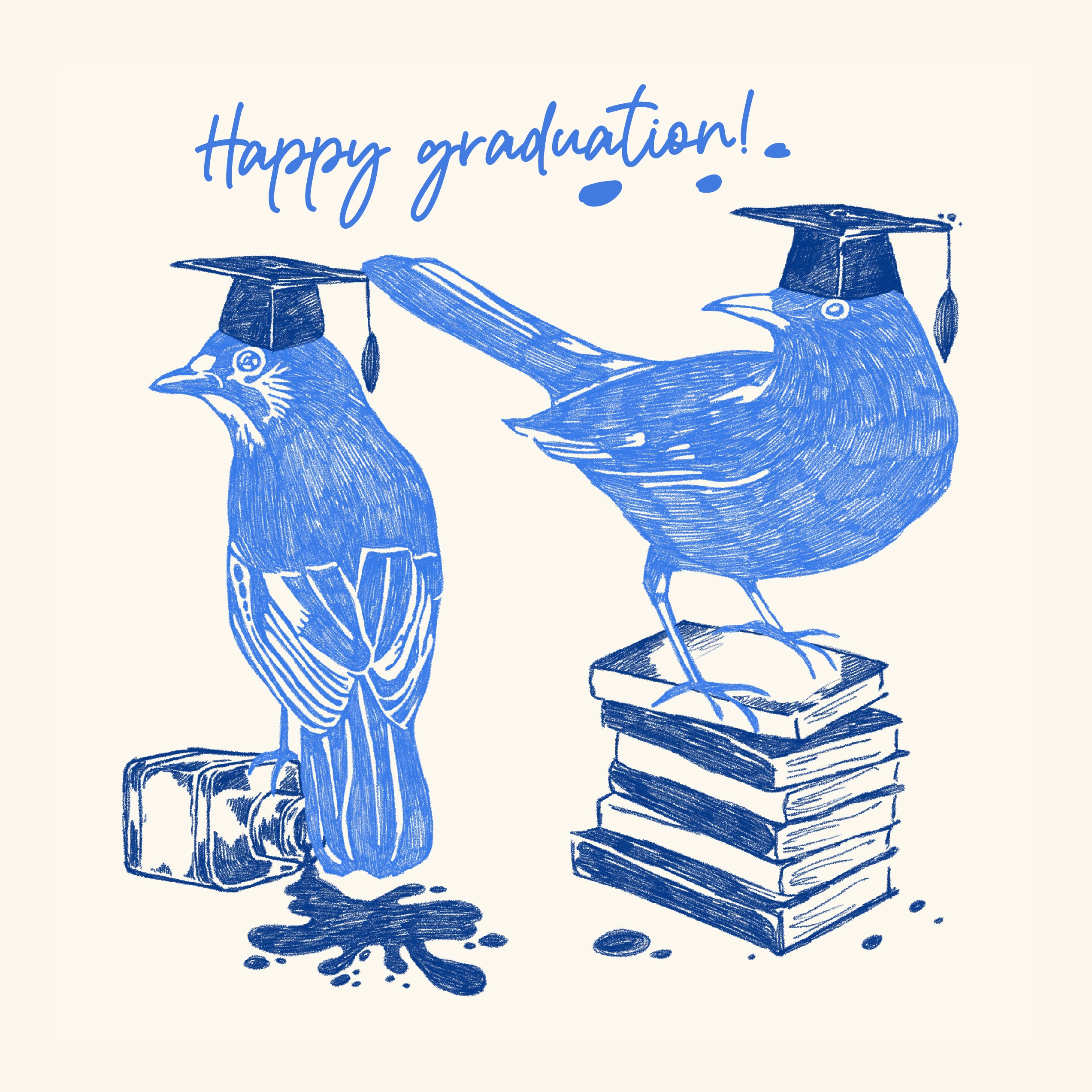 Smart Blue Birds Graduation | Boomf