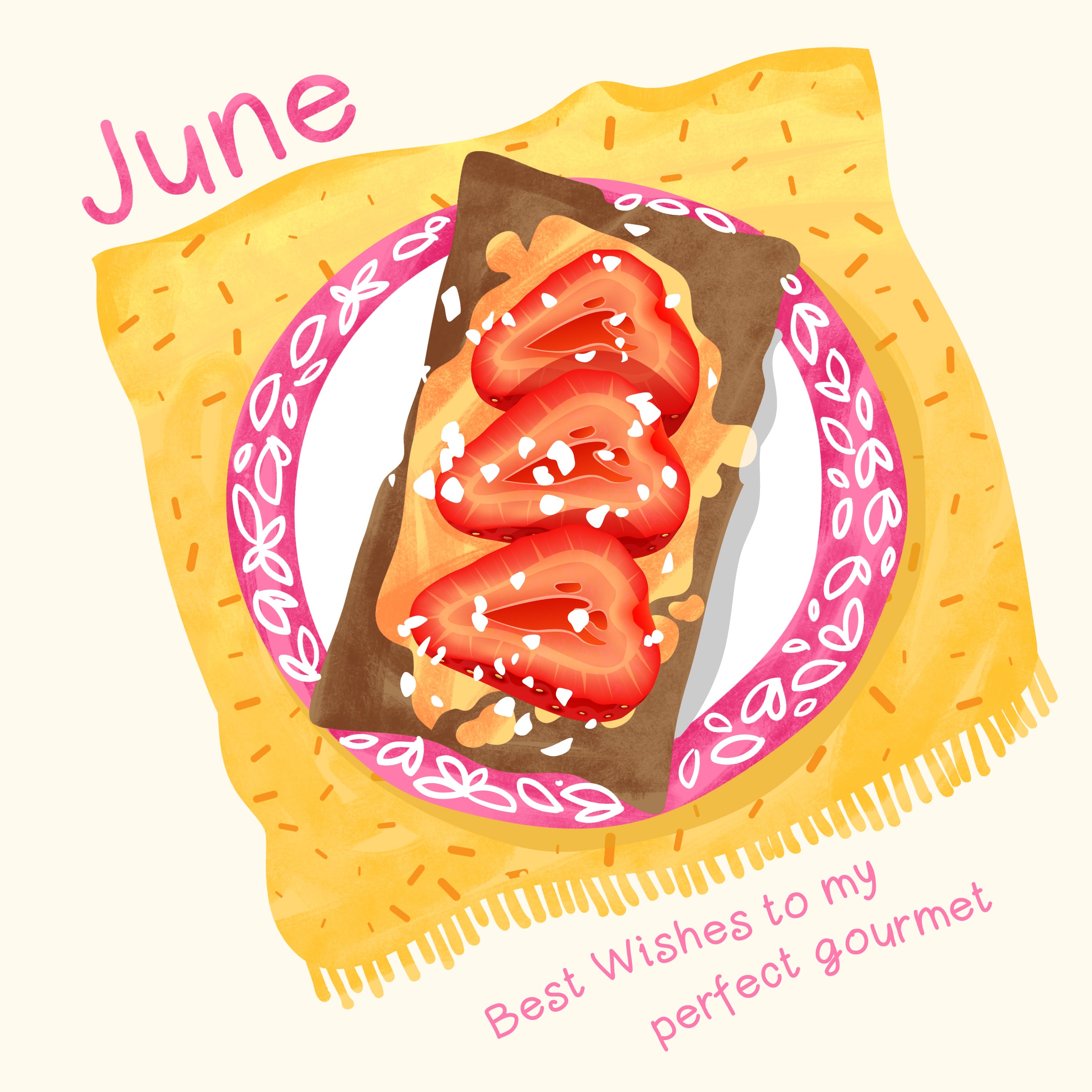 June Best Wishes Gourmet | Boomf