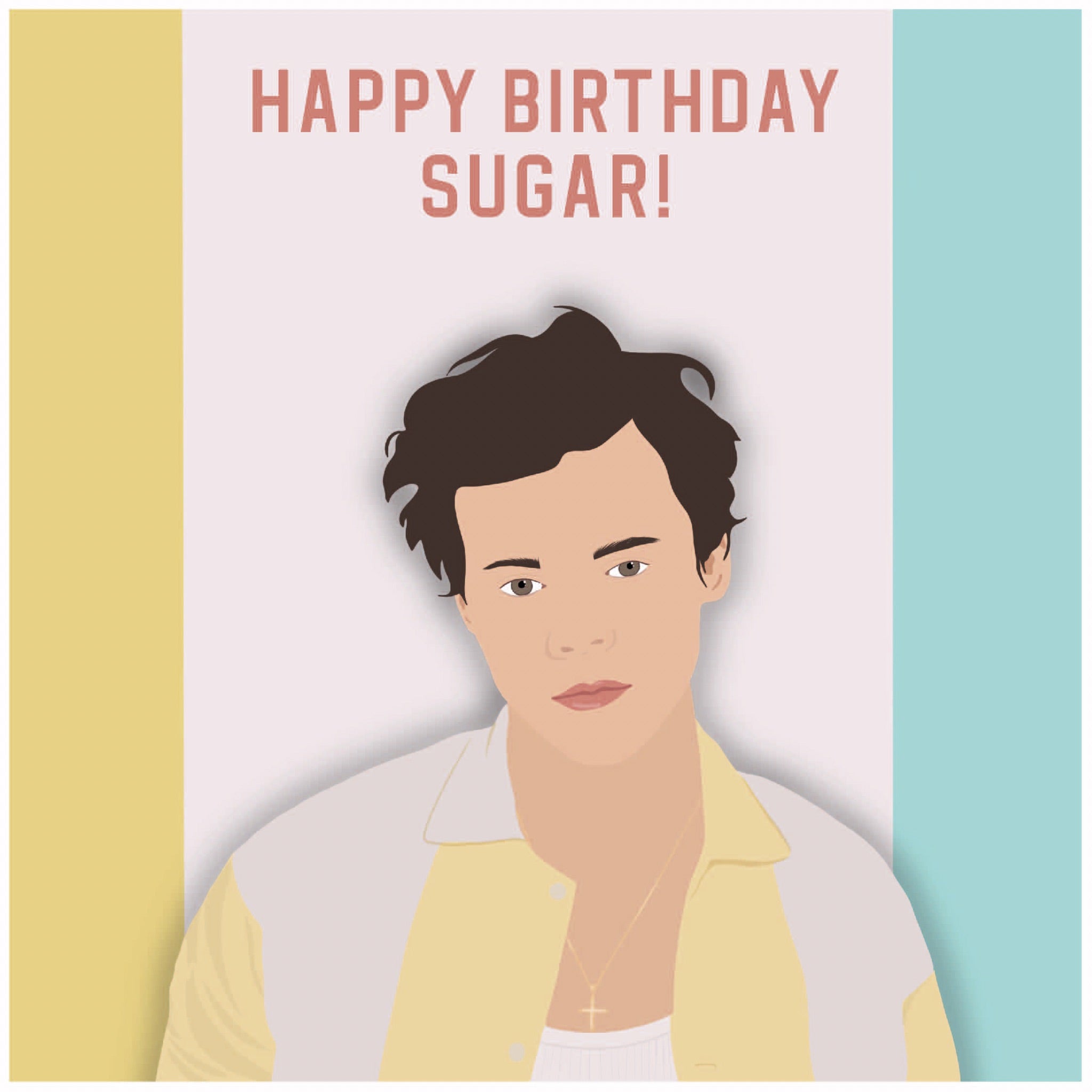Sugar Harry Styles Birthday Card – Boomf