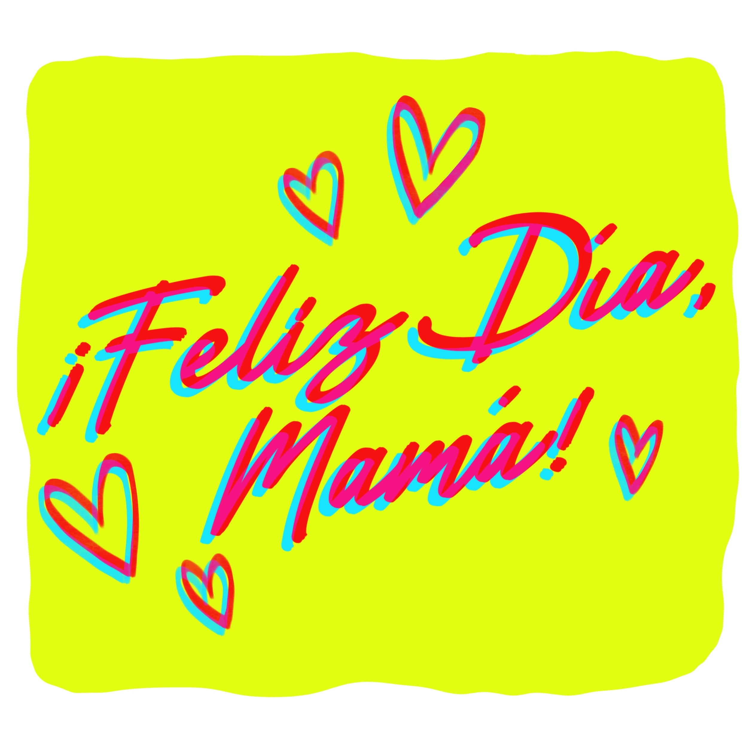 Yellow Background Spanish Mother S Day Card Boomf