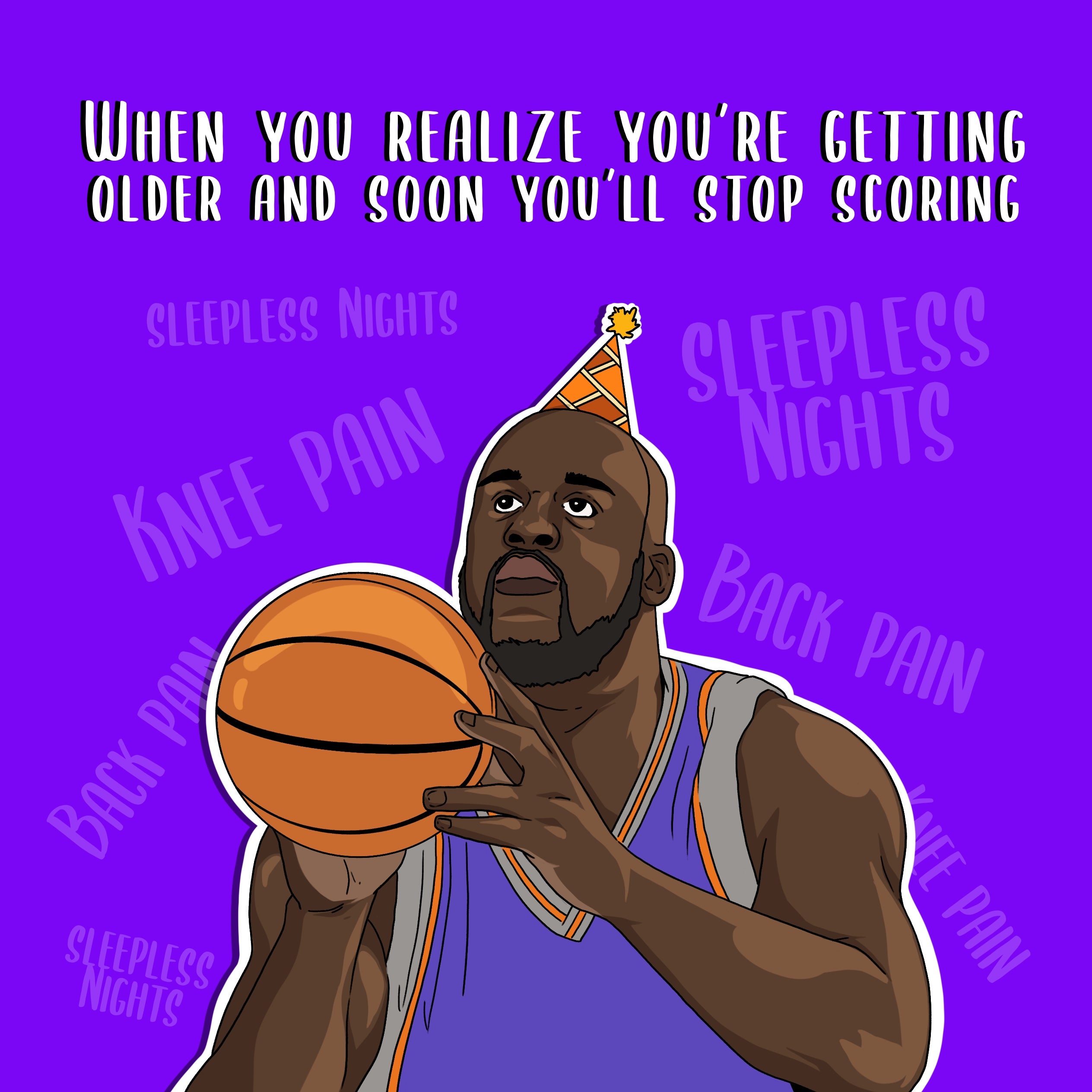 Happy Birthday Soon You'll Stop Scoring Card | Boomf