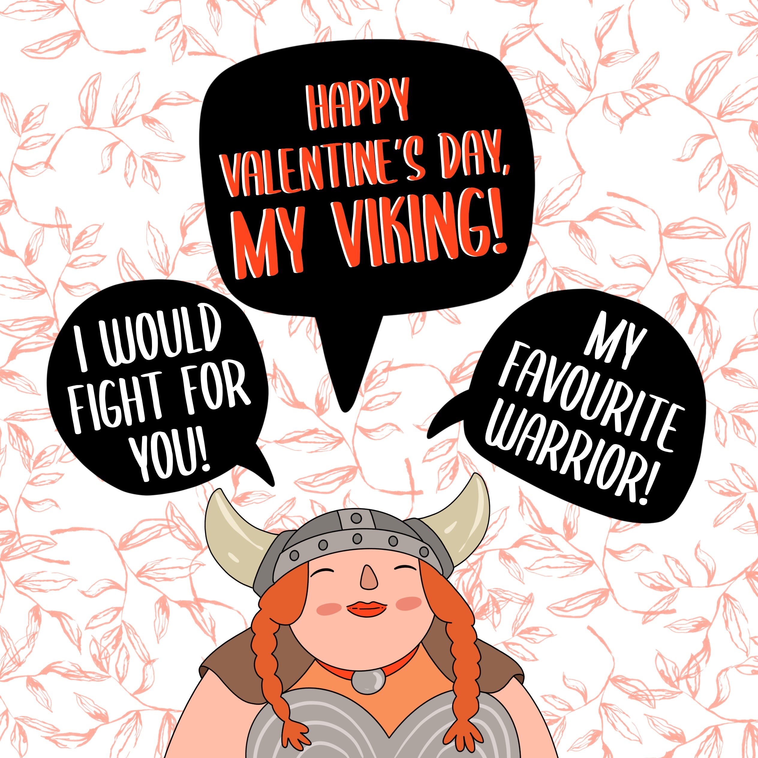 Happy Valentine's Day My Viking Card | Boomf