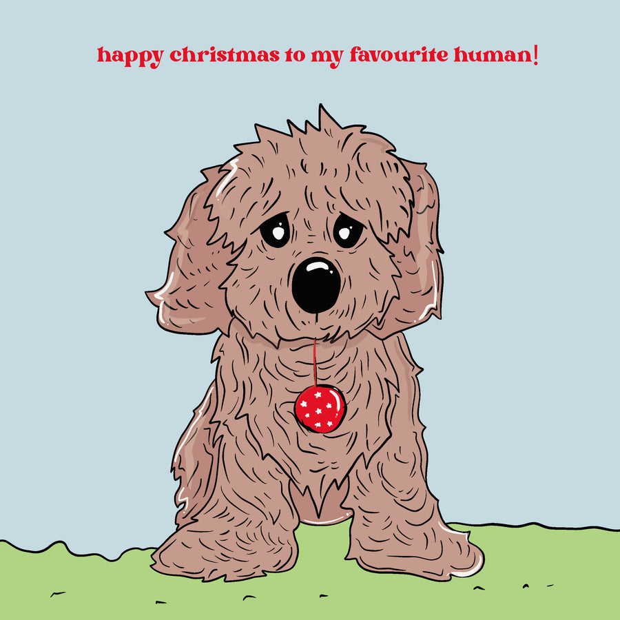 Cavapoo Christmas Greeting Cards - Boomf