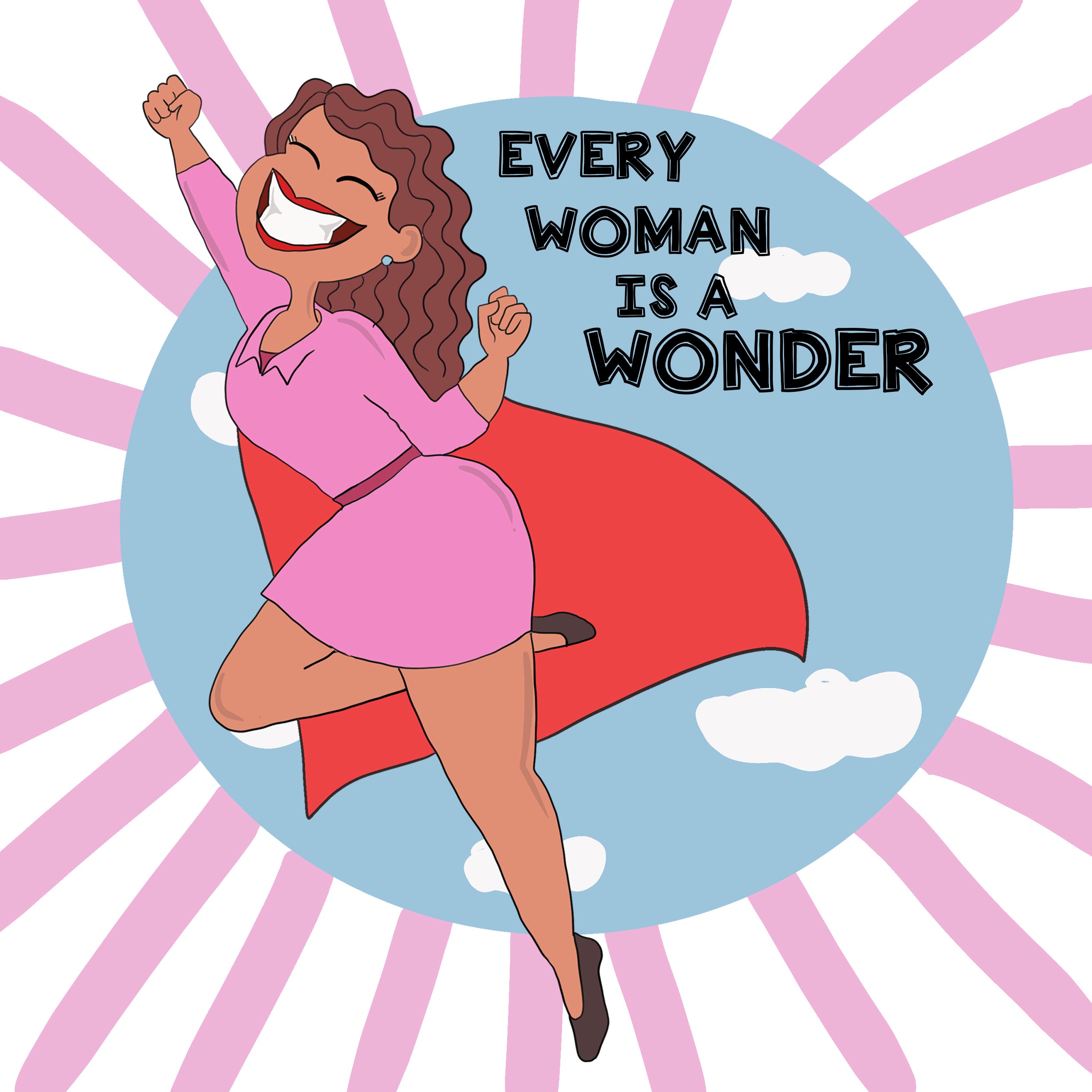 Every Woman Is A Wonder Card | Boomf