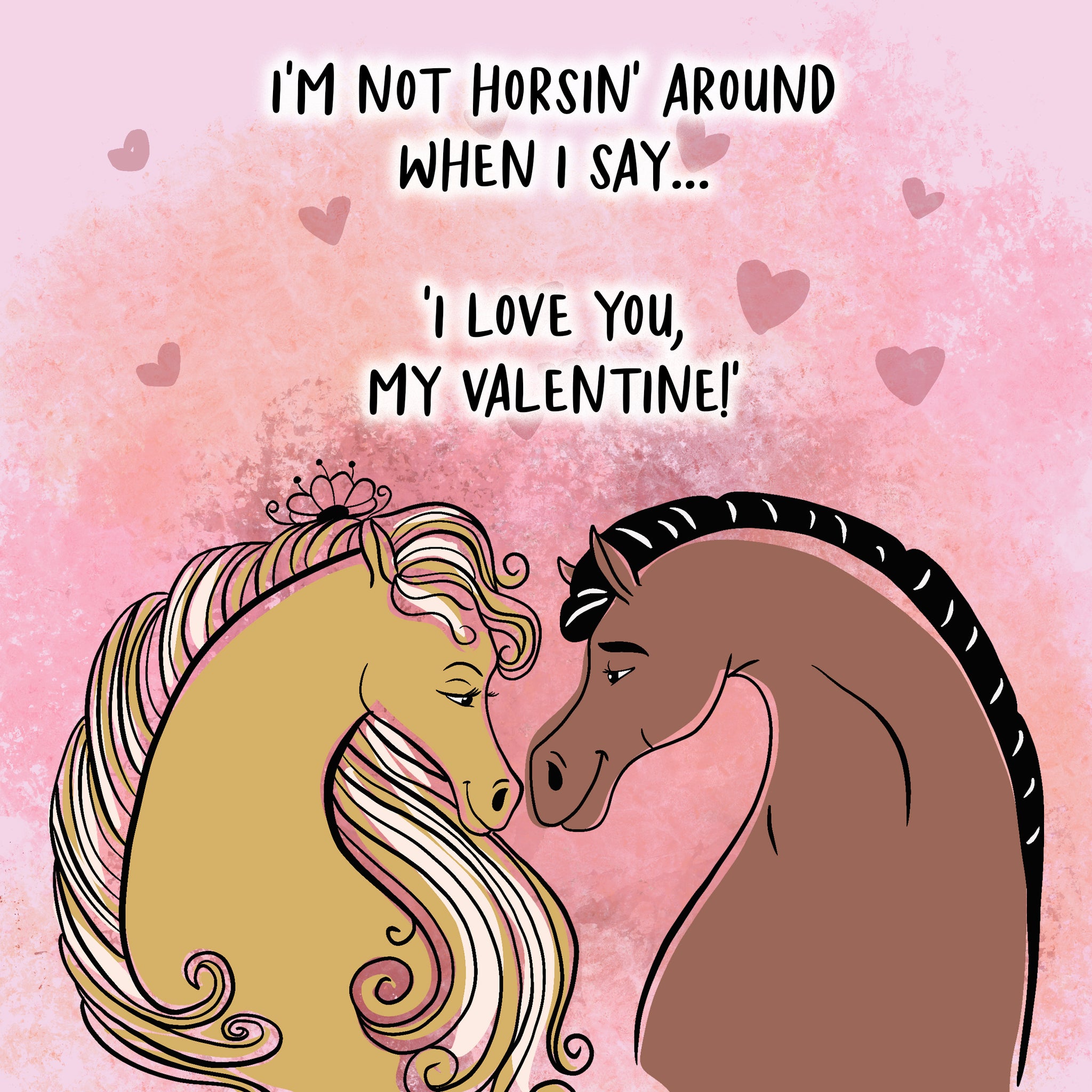 Horse Valentines Day Cards - Boomf