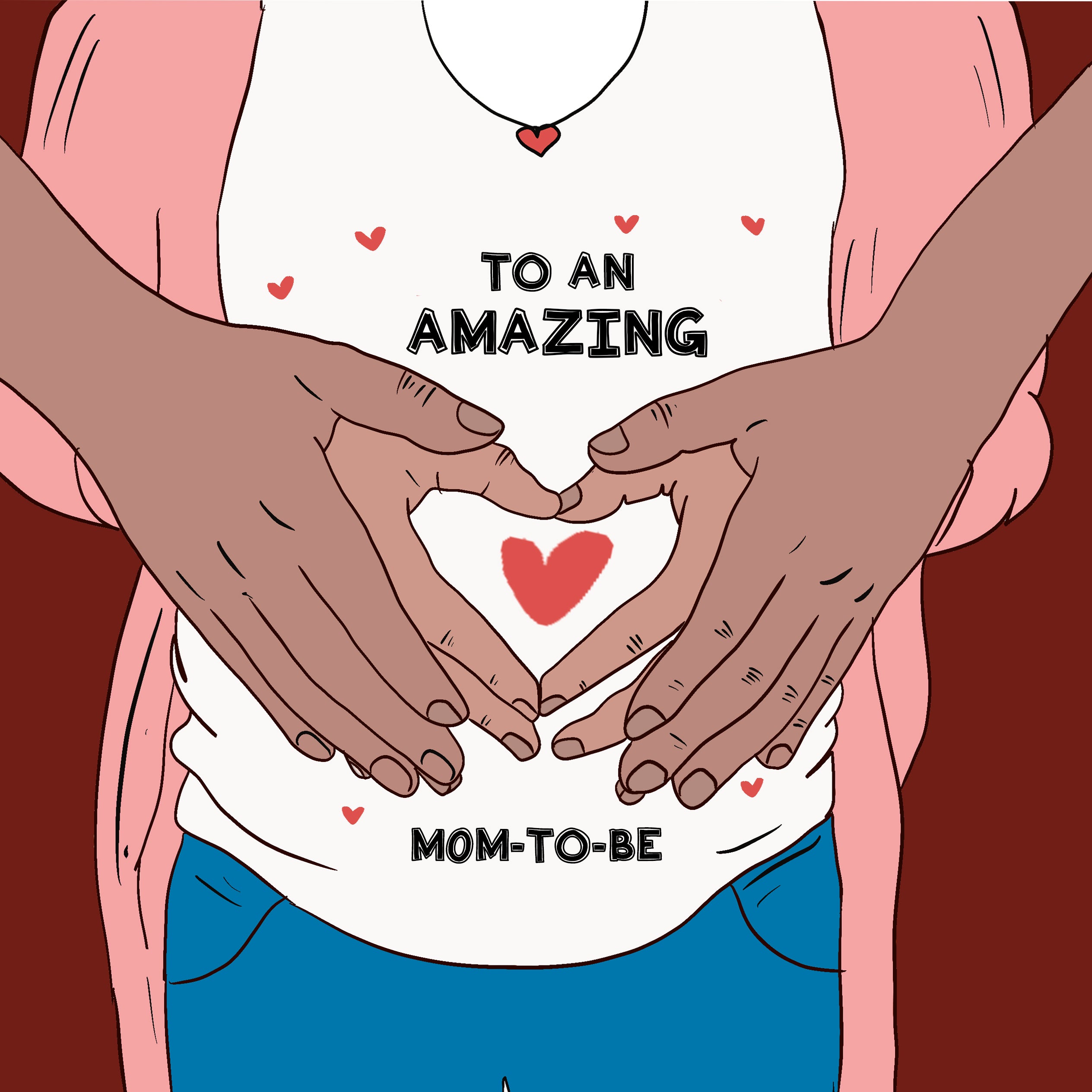 Happy Mother's Day To Am Amazing Mom To Be Card | Boomf