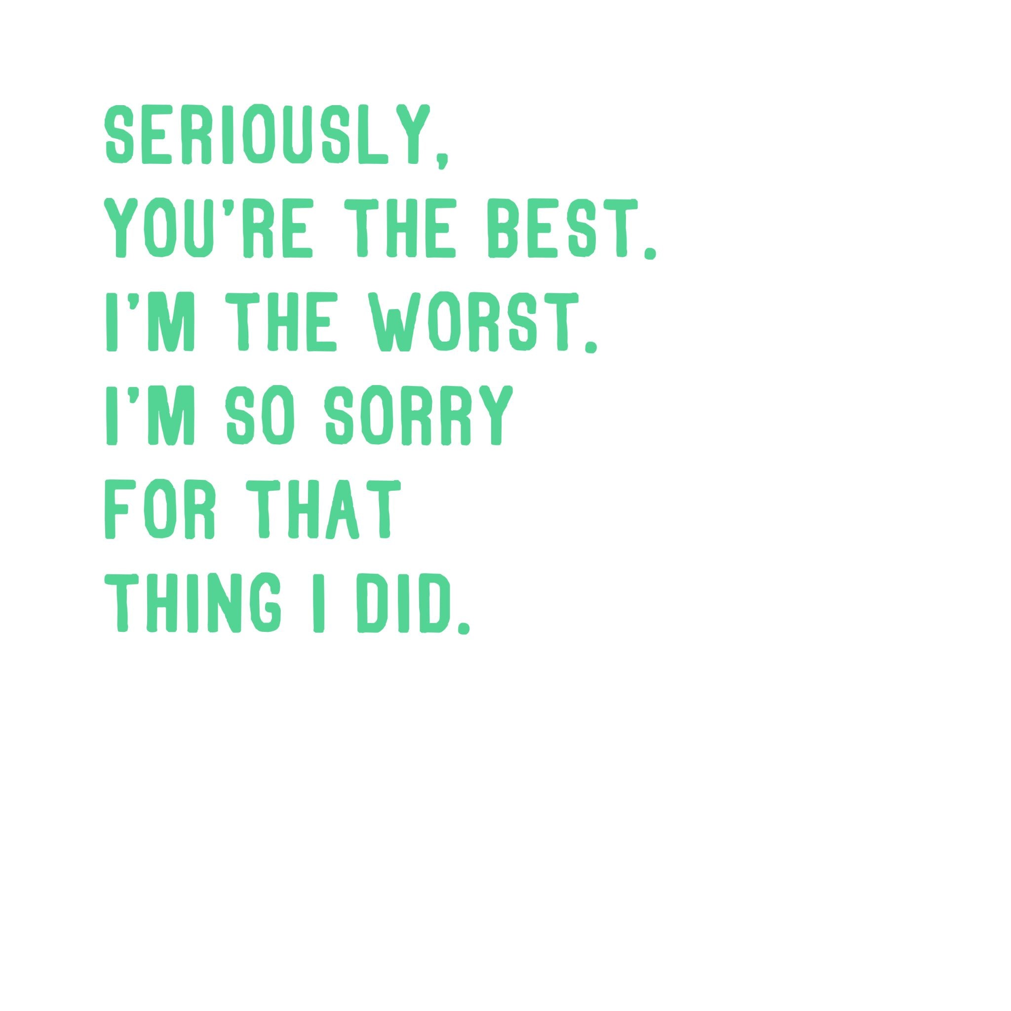 Apology Cards | Boomf