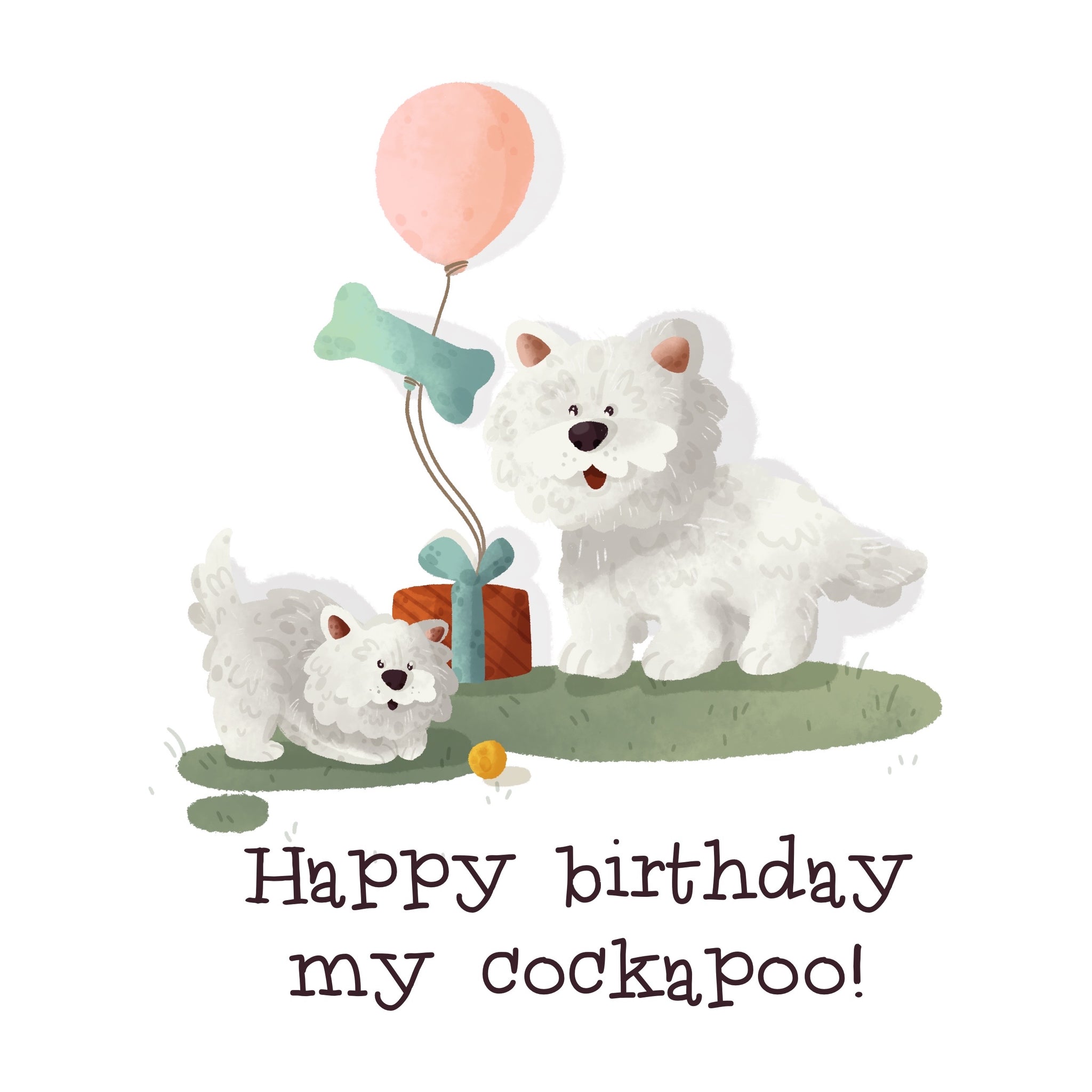 Cockapoo Birthday Cards | Boomf