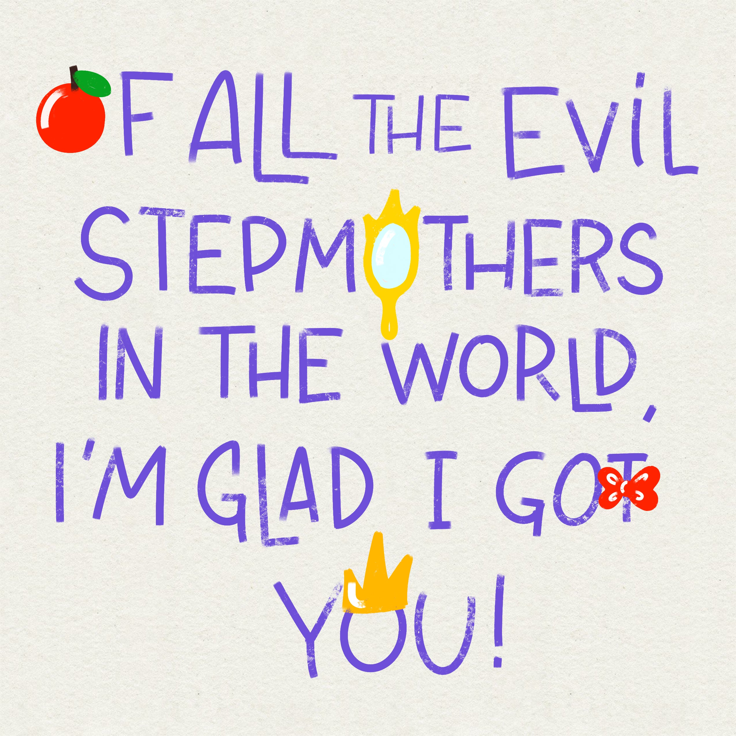 Happy Birthday Stepmum Evil Stepmother | Boomf