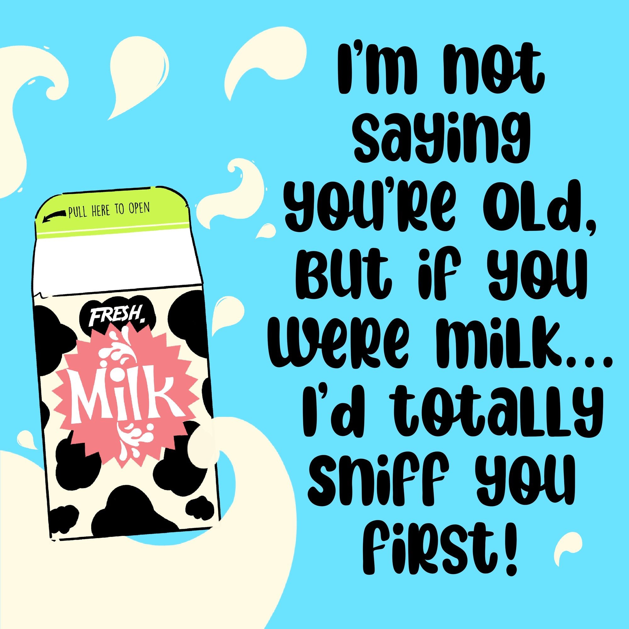 Sniff You First Birthday Card – Boomf