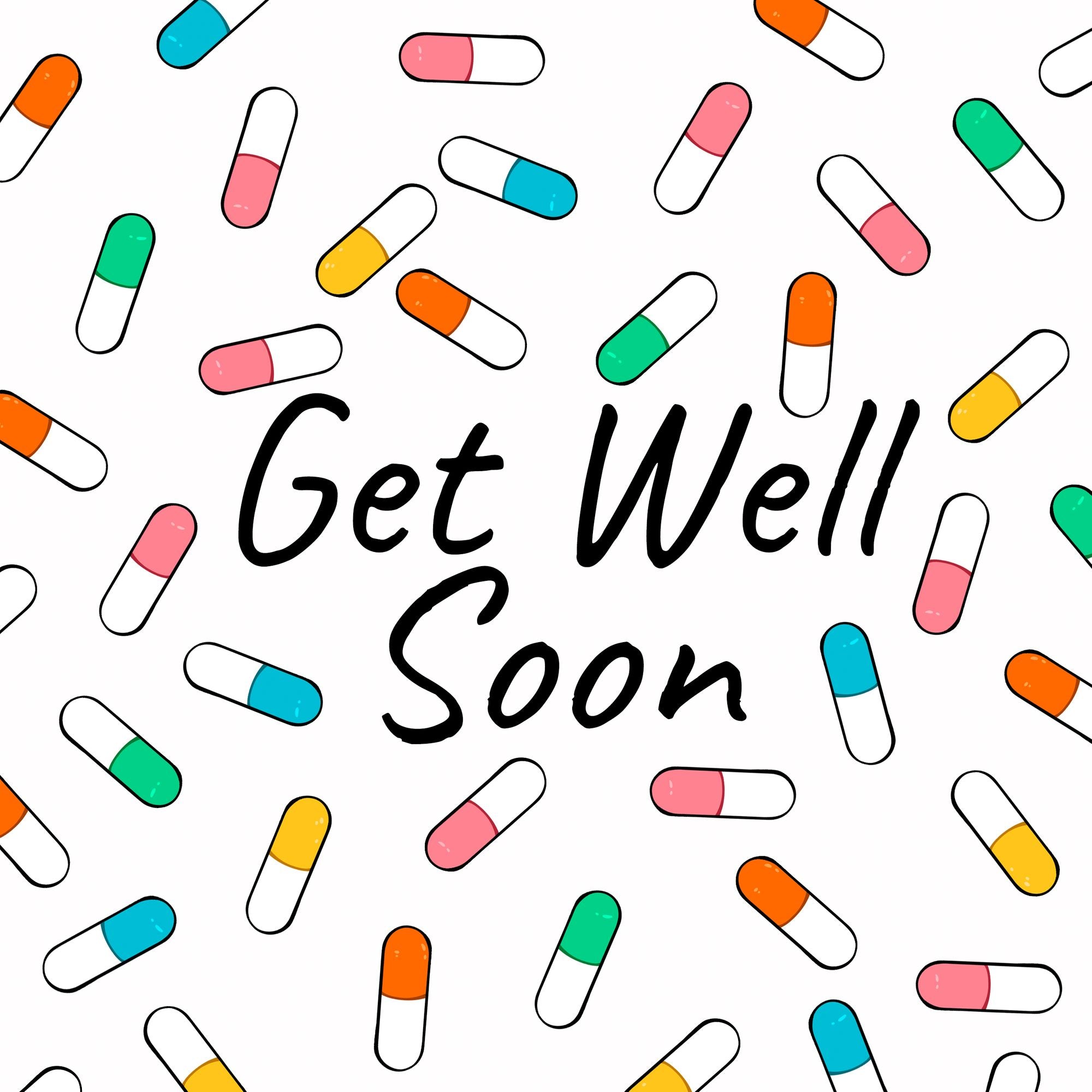 Get Well Soon Pills Card#N#– Boomf