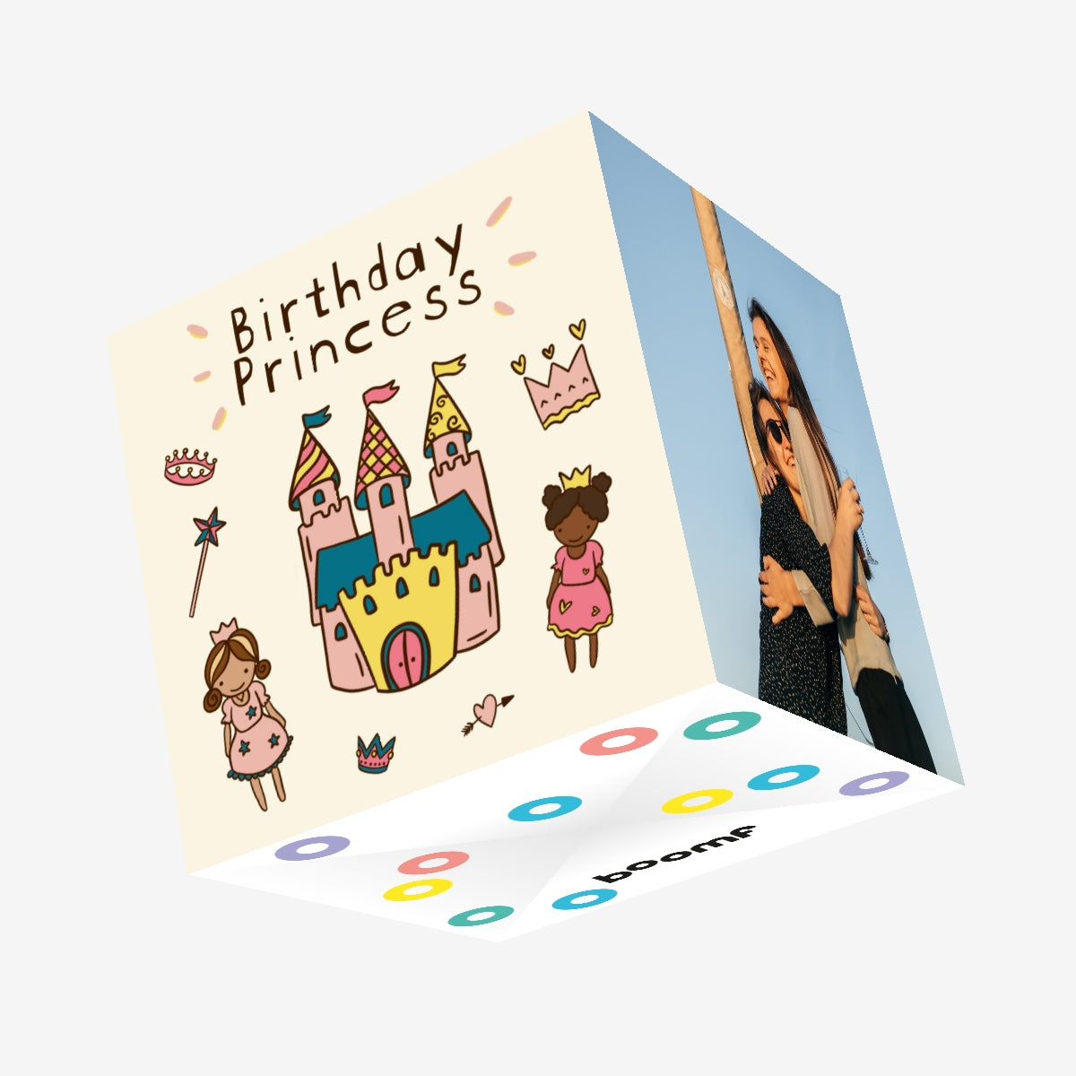 Birthday Princess Castle Confetti-exploding Greetings Card – Boomf