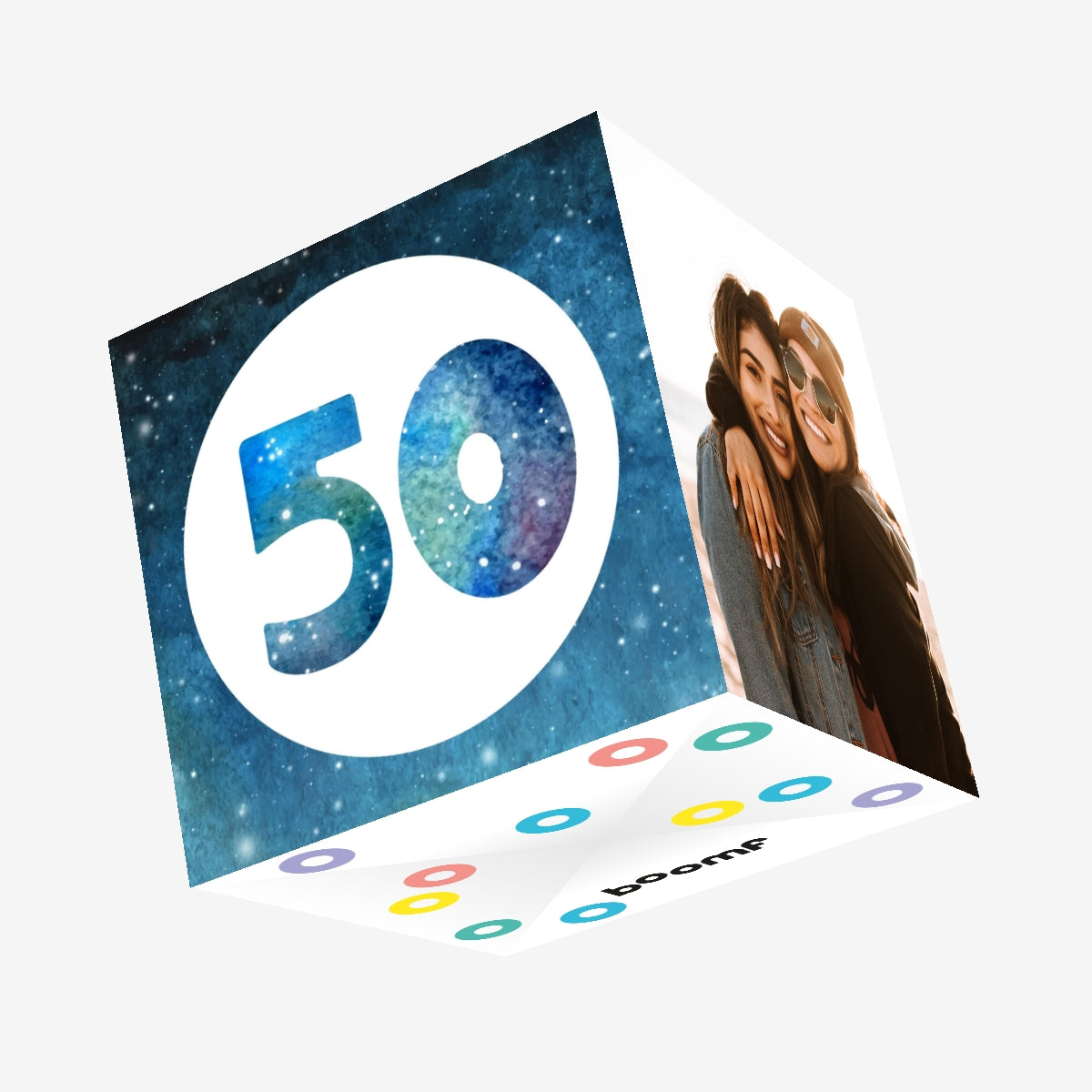 50th Birthday Confetti-exploding Greetings Card – Boomf