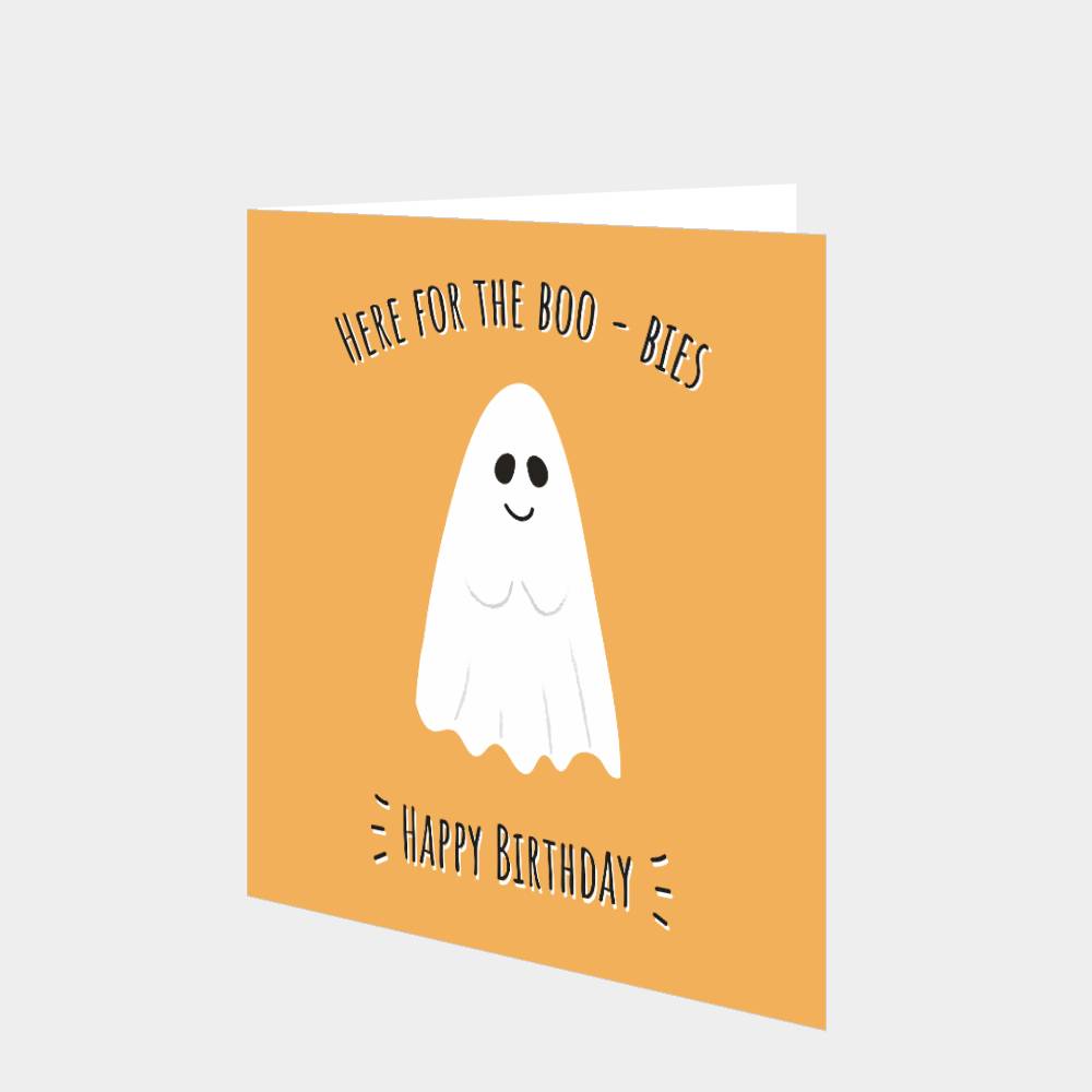 Boo-bies Halloween Card – Boomf